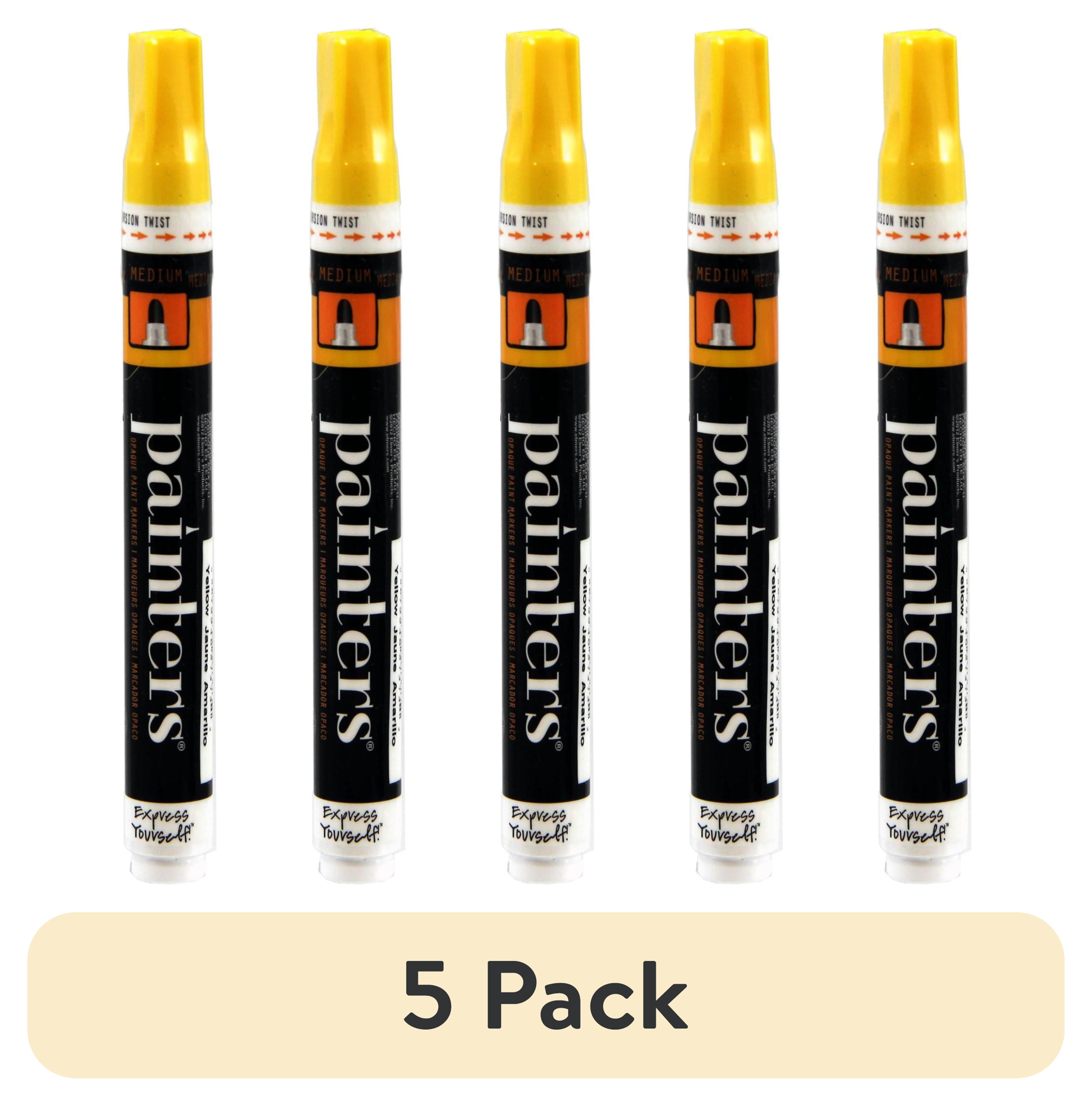 (5 pack) Elmer's Painters Markers Medium Point, Yellow - Walmart.com