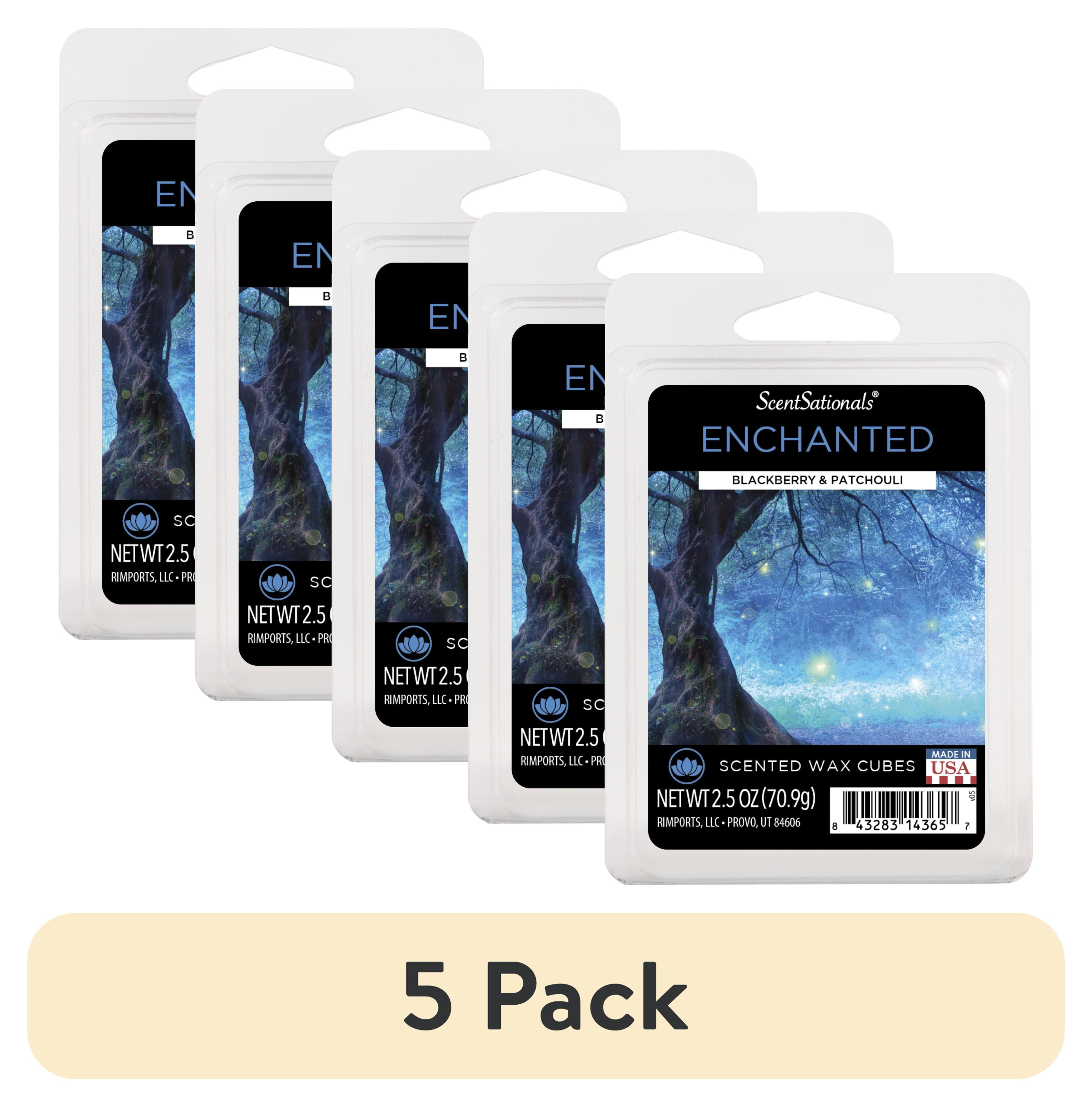 (5 pack) Enchanted Scented Wax Melts, ScentSationals, 2.5 oz - Walmart.com