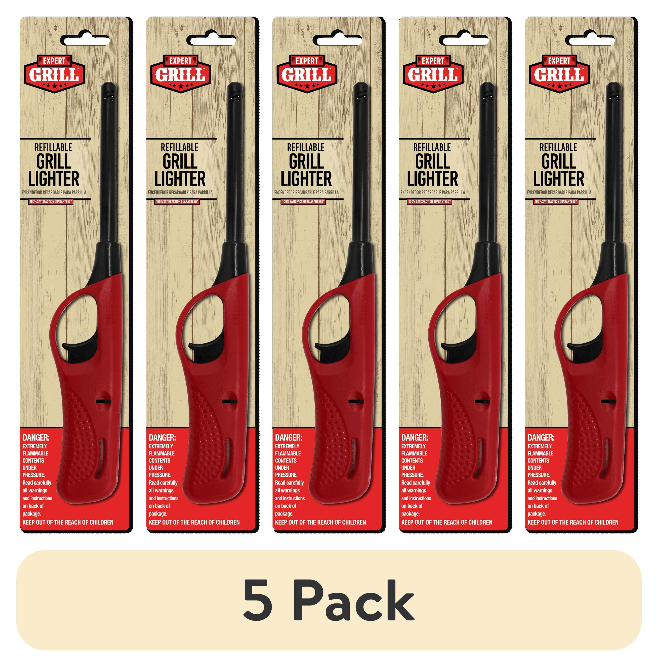 (5 pack) Expert Grill Refillable Grill Lighter, 1-Pack - Walmart.com
