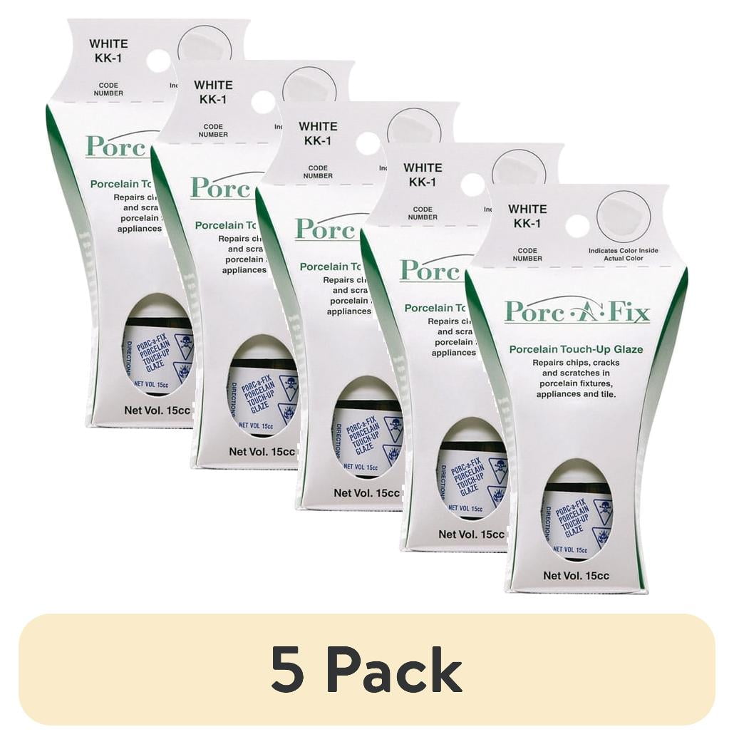 (5 pack) Fixture-Fix Porc-A-Fix Kohler White Porcelain Touch-up Paint ...