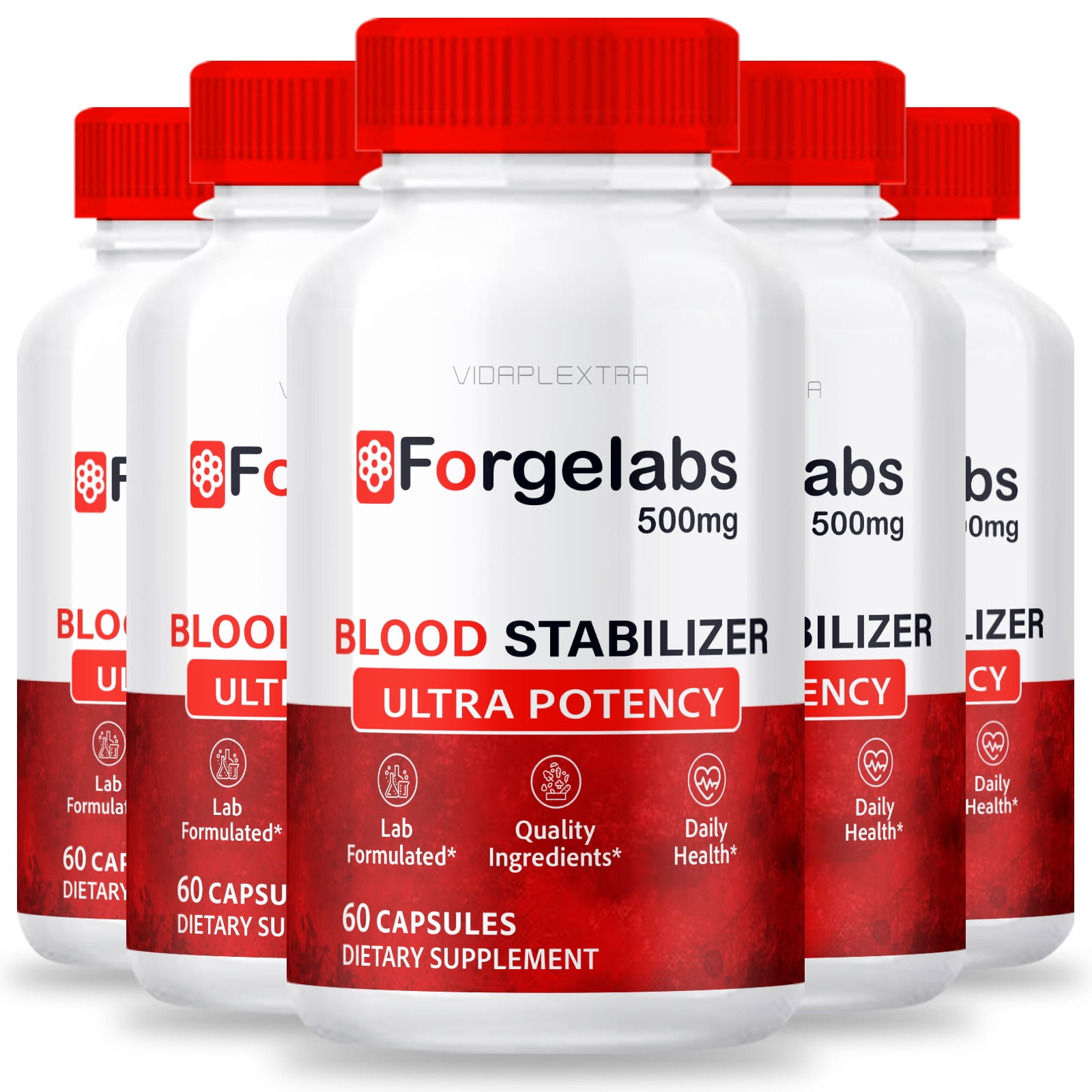 (5 pack) Forge Labs Capsules - ForgeLabs Capsules - Walmart.com