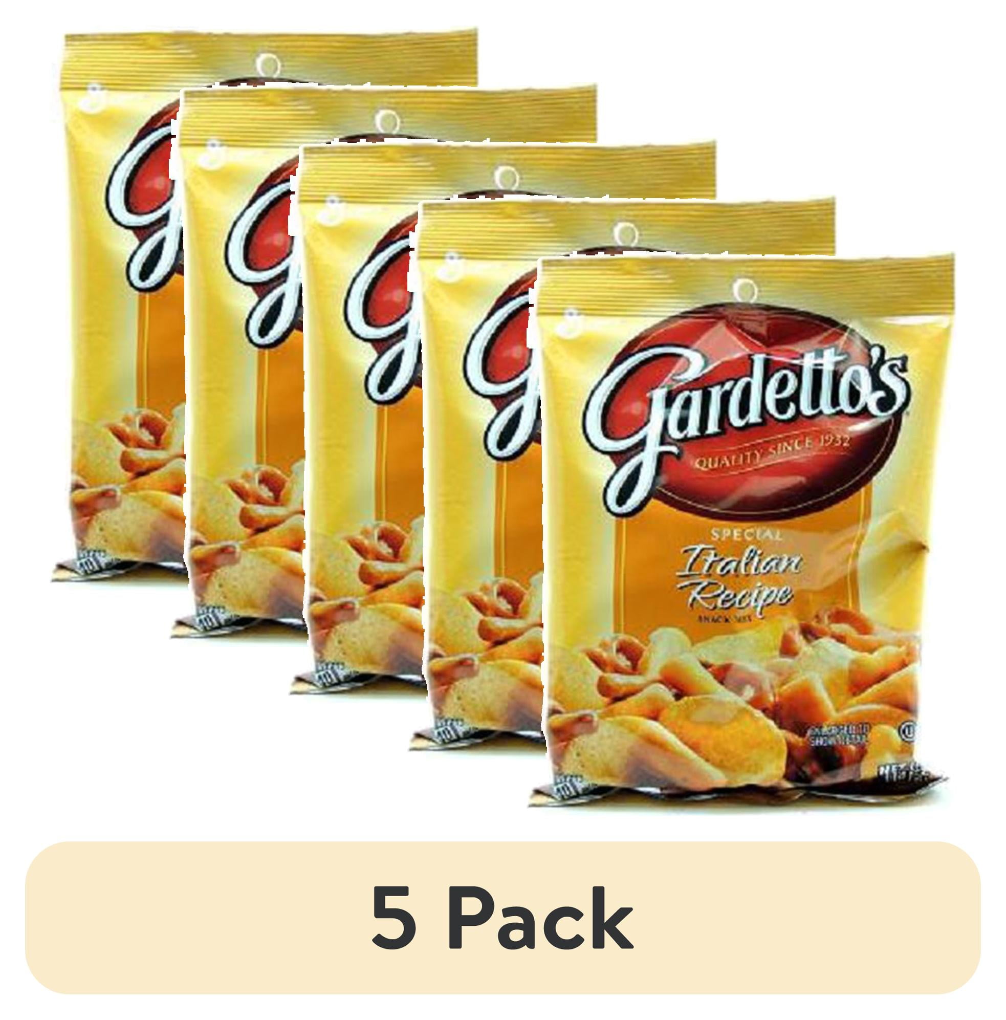 (5 pack) Gardettos, Special Italian Recipe, Count 7 (5 oz) - Snacks ...