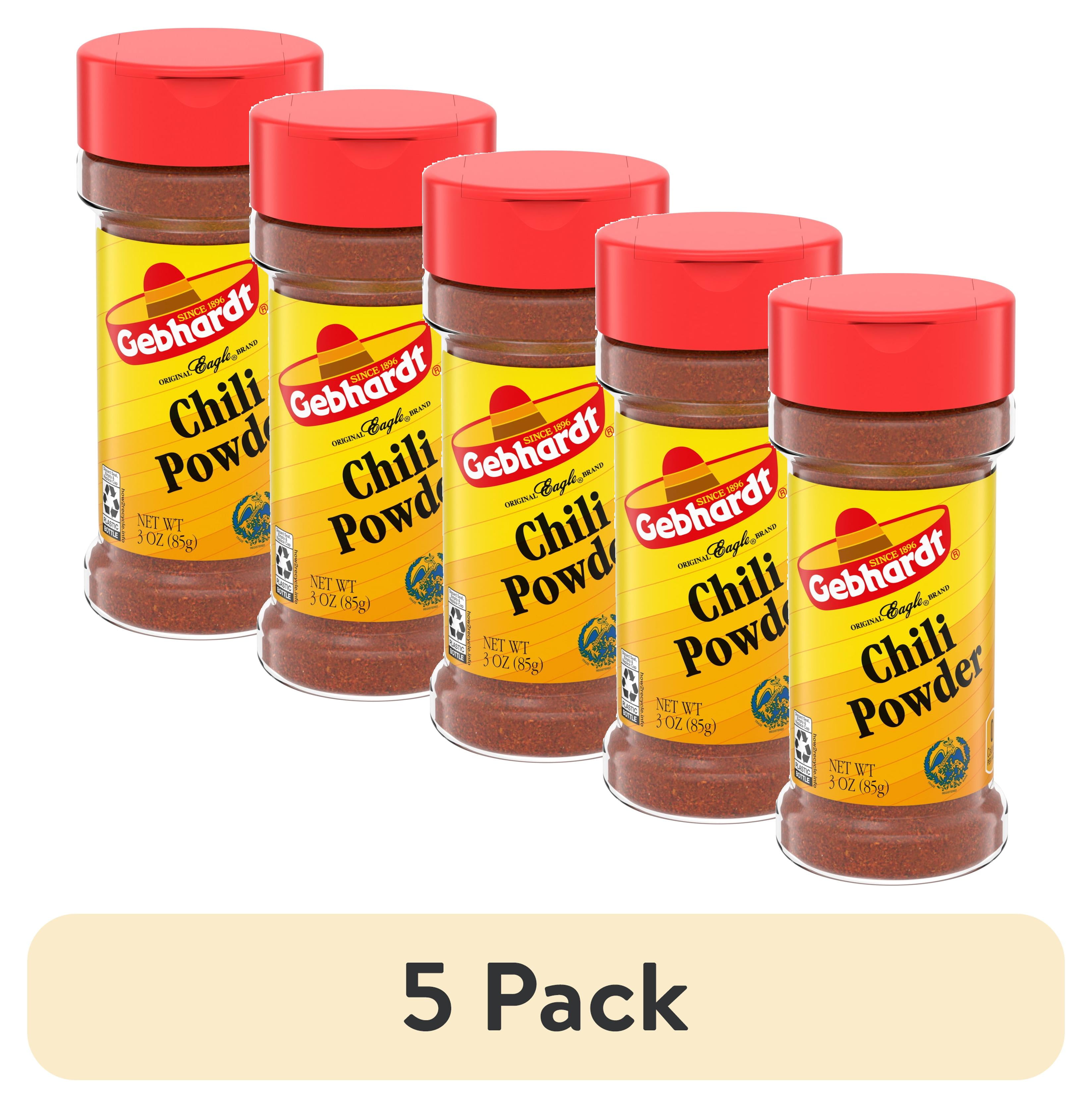 (5 pack) Gebhardt Chili Powder, 3 oz. - Walmart.com