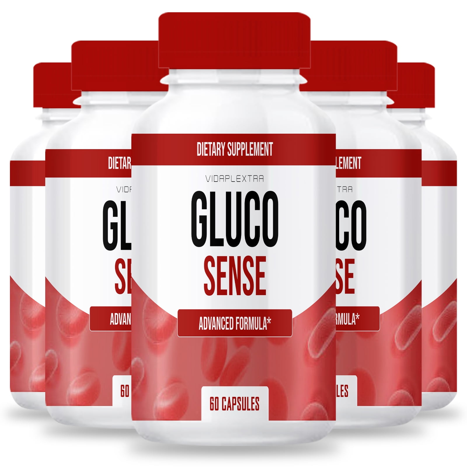 (5 pack) Gluco Sense Capsules - Gluco Sense Capsules - Walmart.com
