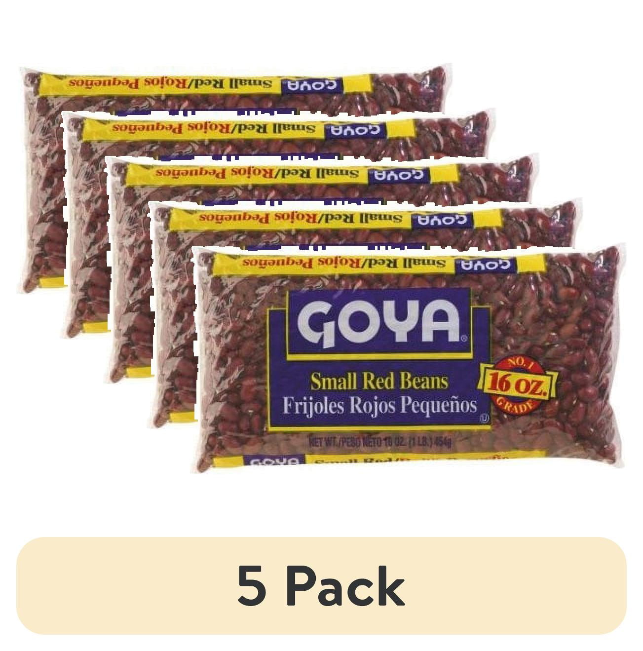 (5 pack) Goya Small Red Beans, 16 oz - Walmart.com