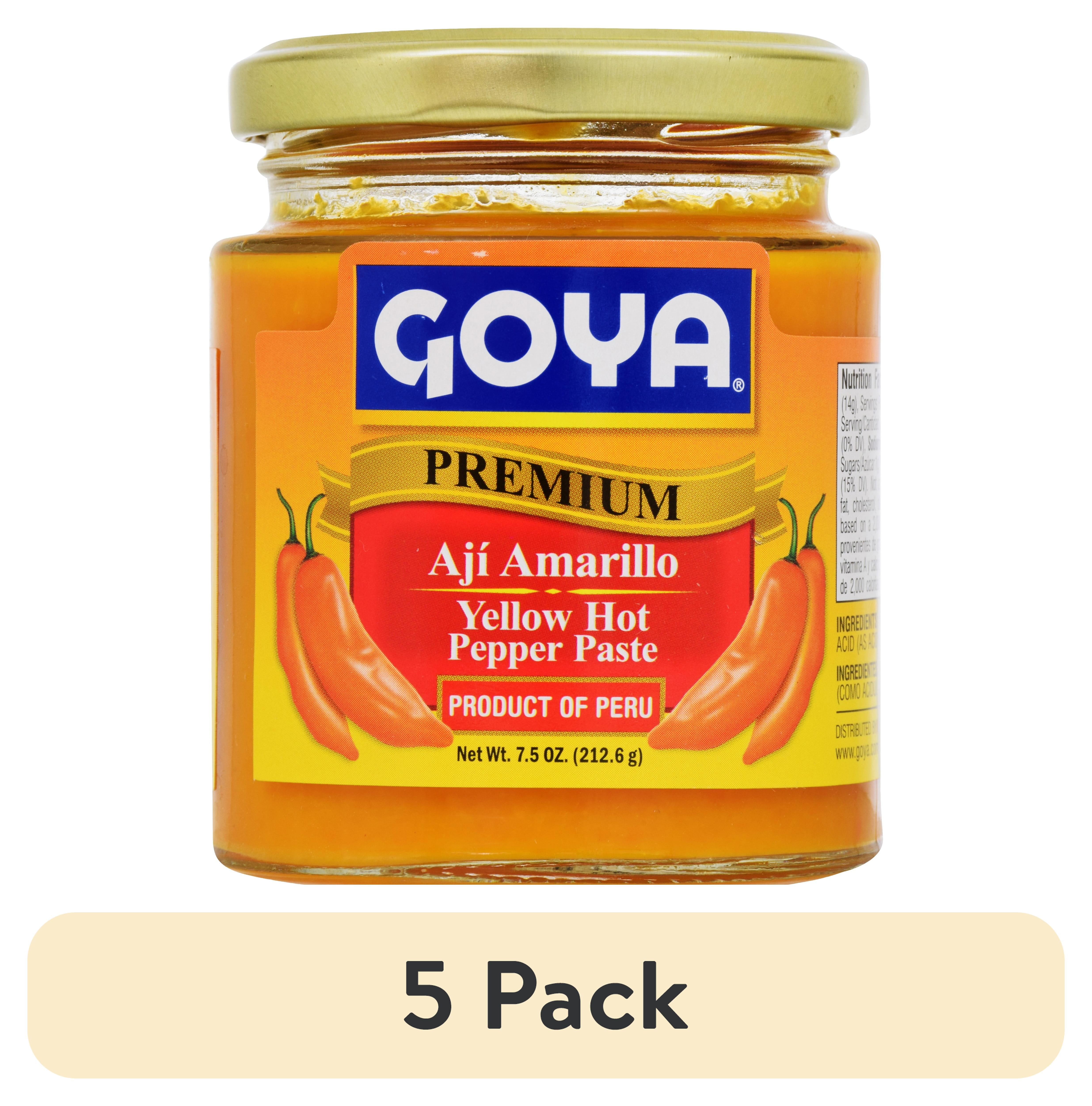 (5 pack) Goya Yellow Hot Pepper Paste, 8 Oz - Walmart.com