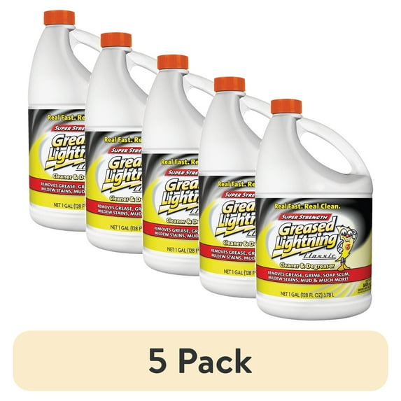 (5 pack) Greased Lightning 1 Gal. Classic Cleaner & Degreaser ...
