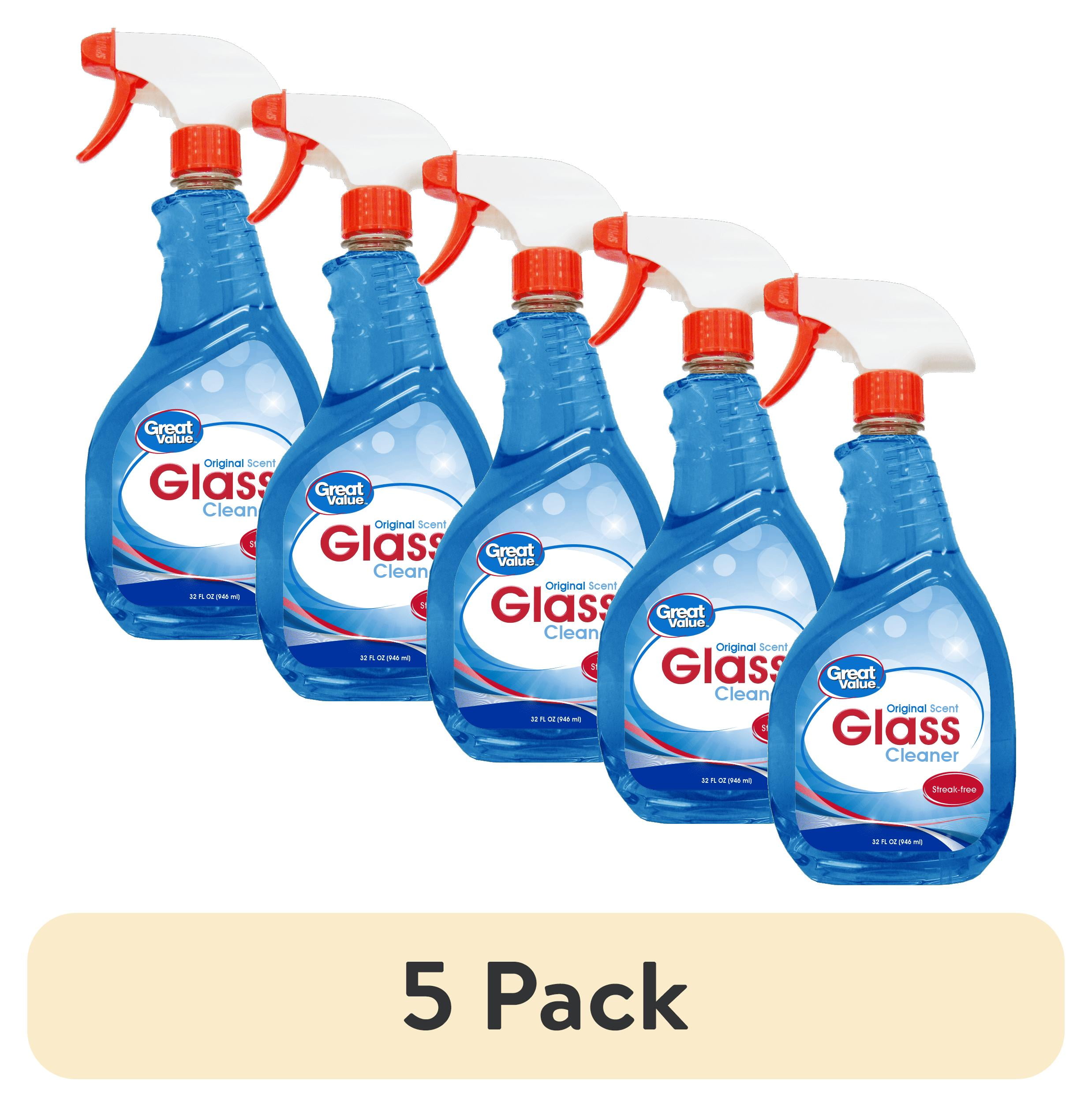 (5 pack) Great Value Glass Cleaner Spray 32oz - Walmart.com
