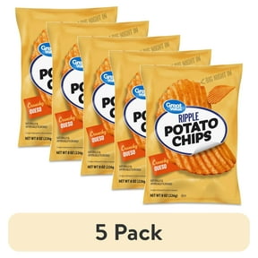 Great Value Jalapeno Flavored Kettle Cooked Potato Chips 8 oz Crunchy ...