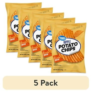 Great Value Barbecue Potato Chips Party Size, 16 oz - Walmart.com