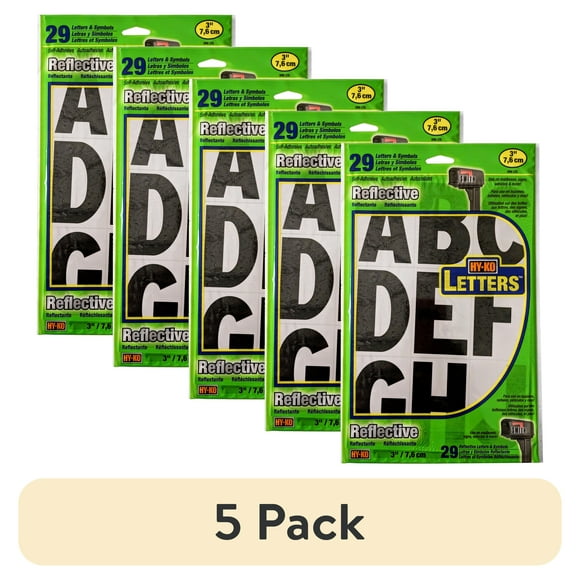 Adhesive Letters