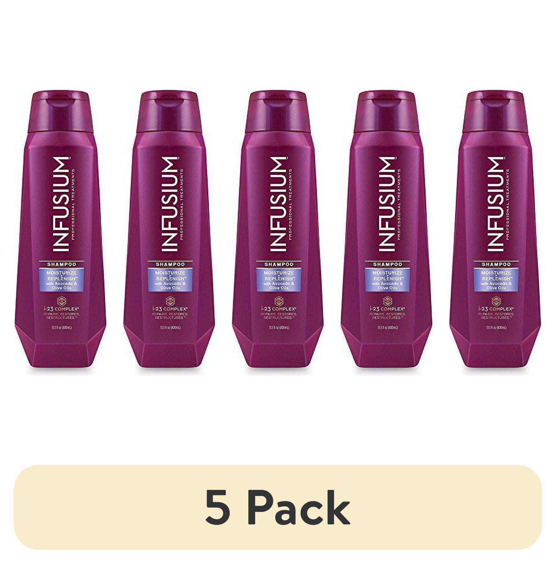 (5 pack) Infusium Moisturize & Replenish Shampoo Salon Professional 13 ...