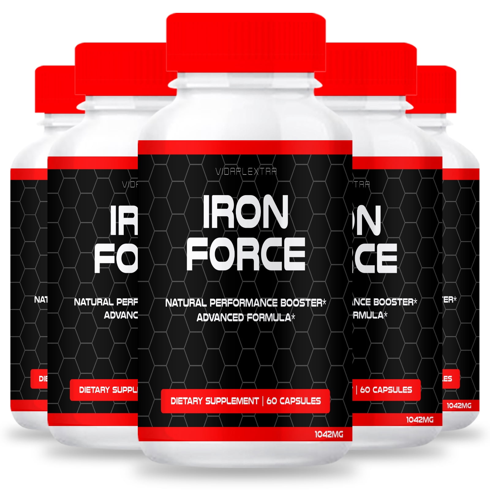 (5 pack ) Iron Force Capsules - Iron Force Male Capsules - Walmart.com
