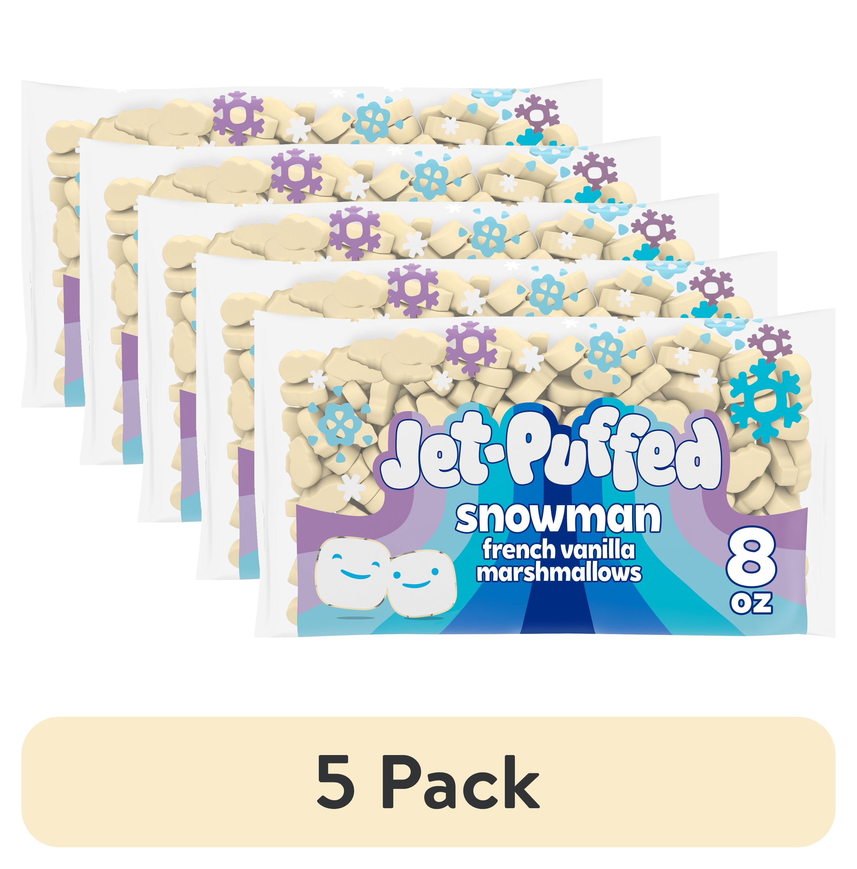 (5 pack) Jet-Puffed Marshmallows Snowman, 8 oz Bag - Walmart.com