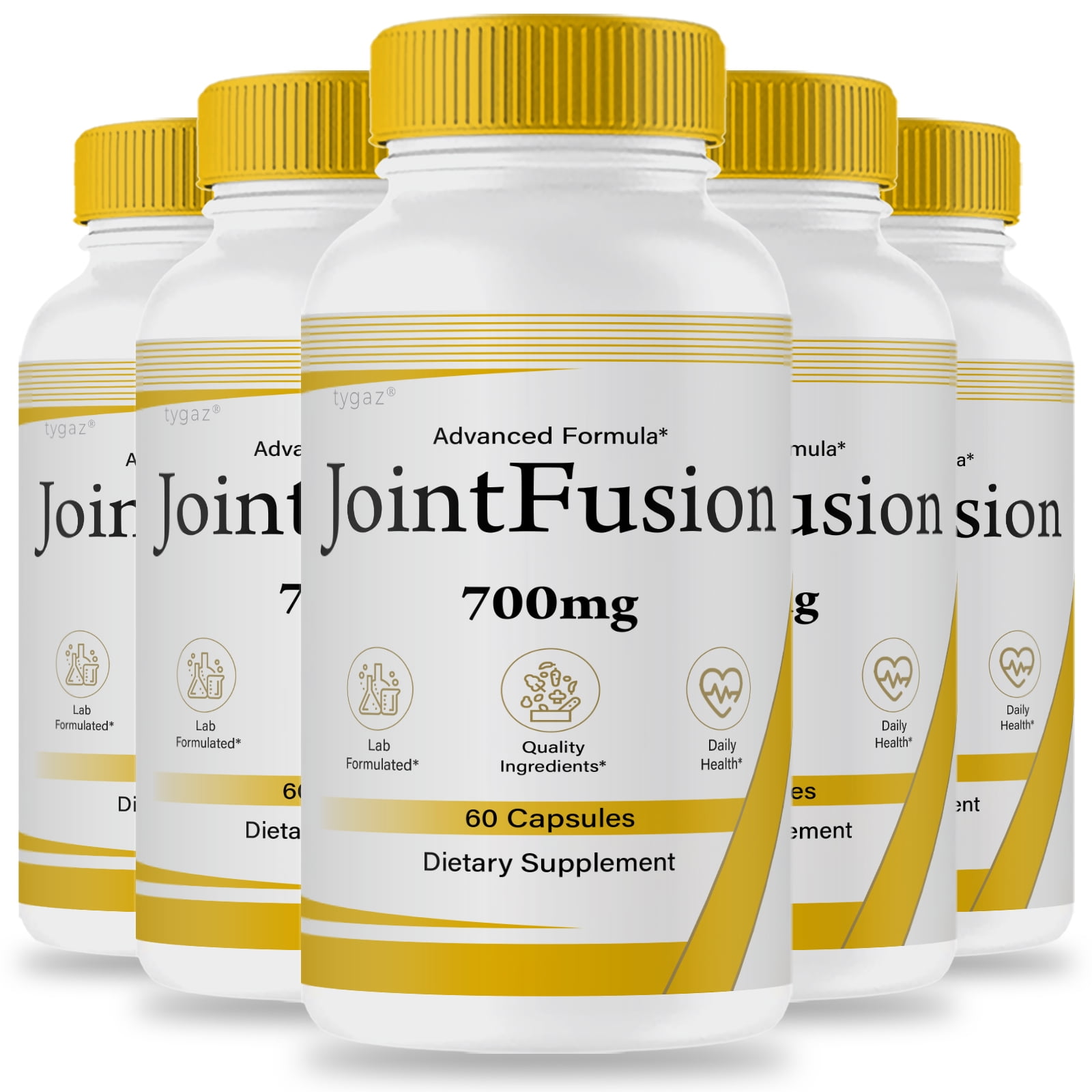 (5 pack ) JointFusion - Joint Fusion Pill Supplement - Walmart.com