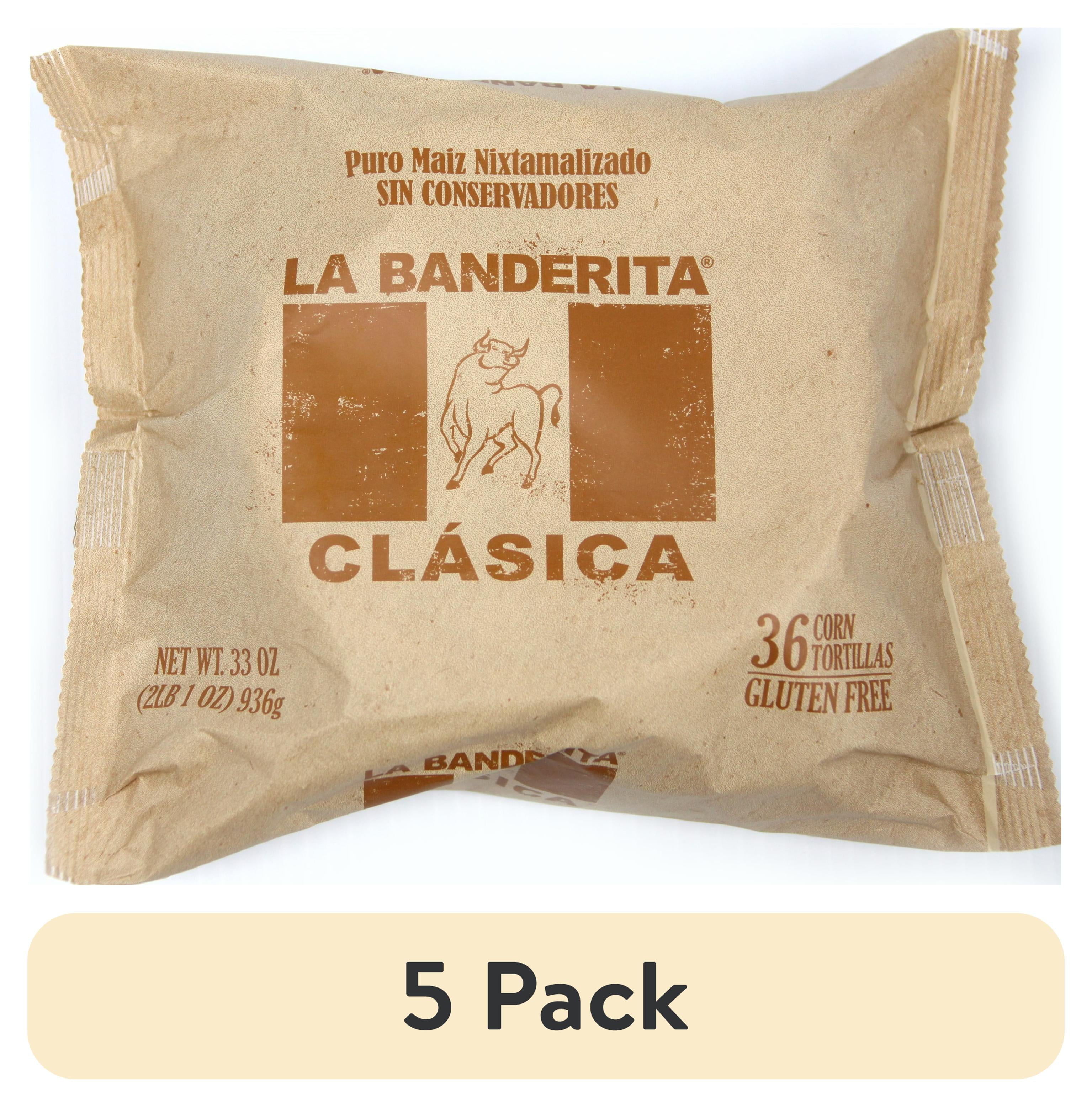 (5 pack) La Banderita Clasica Corn Tortillas 36ct - Walmart.com