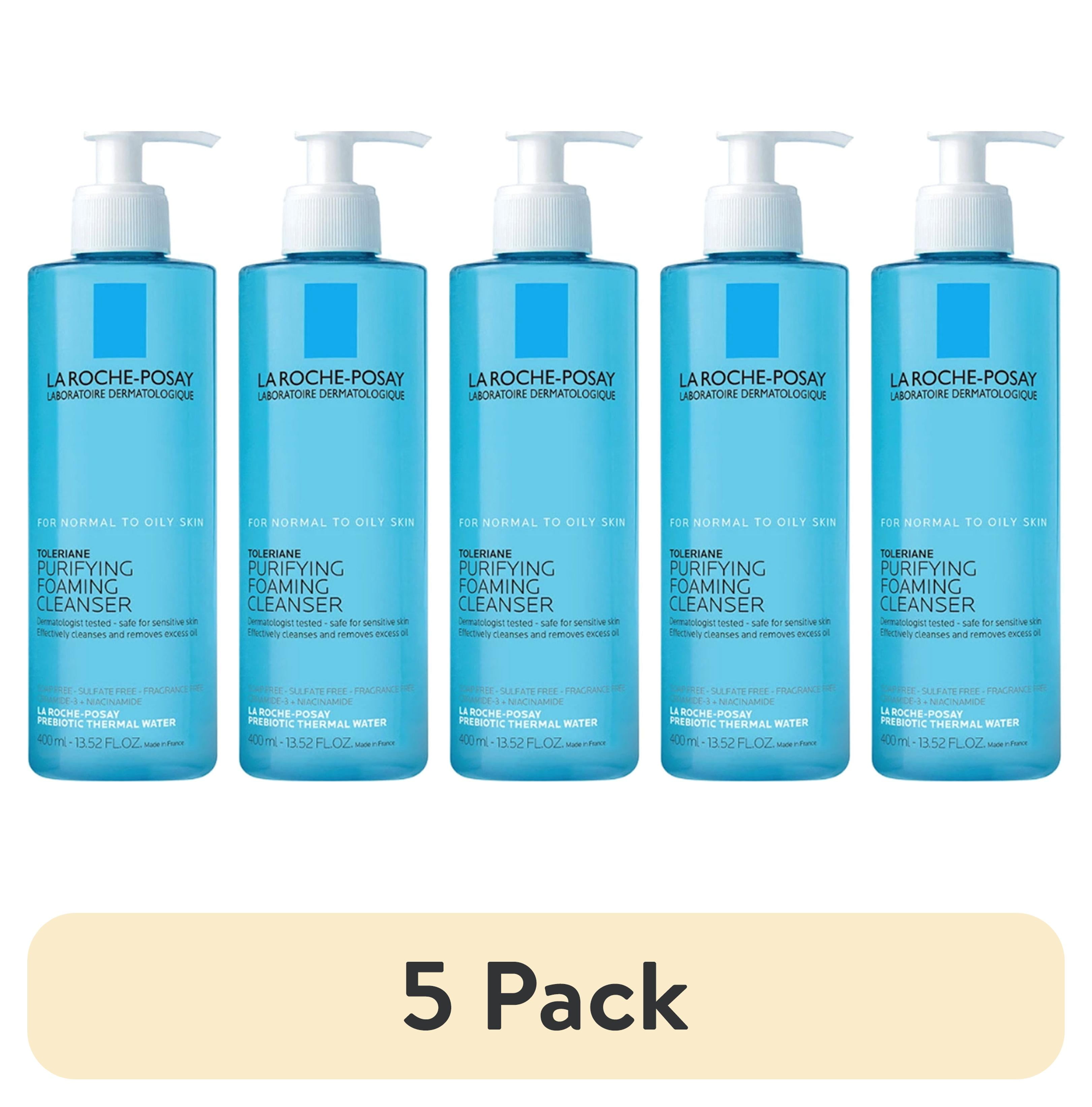 (5 pack) La Roche-Posay Toleriane Purifying Foaming Facial Cleanser, 13 ...
