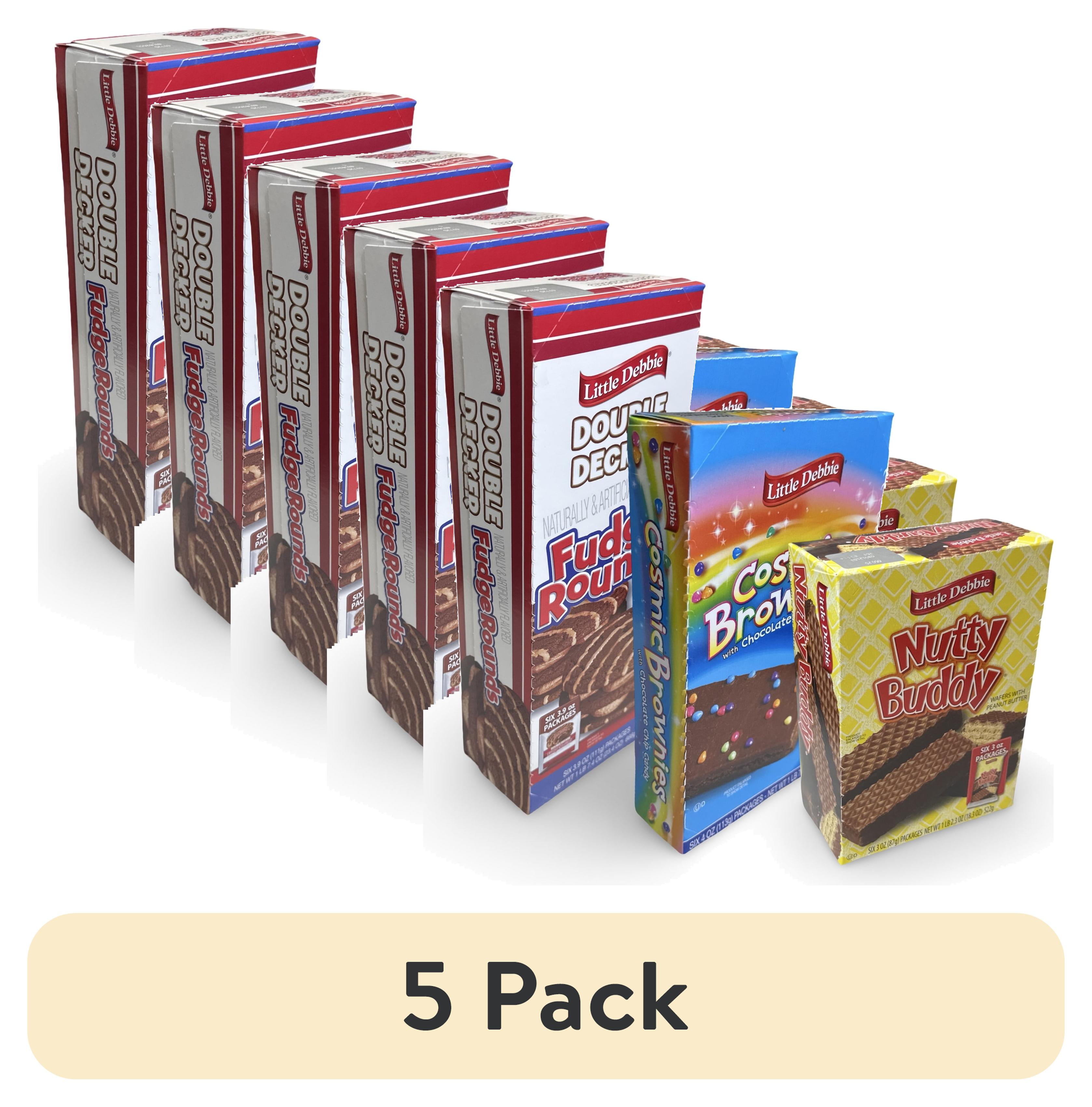 (5 pack) Little Debbie Mega Sized Cakes Combo Packs | Includes: Double ...