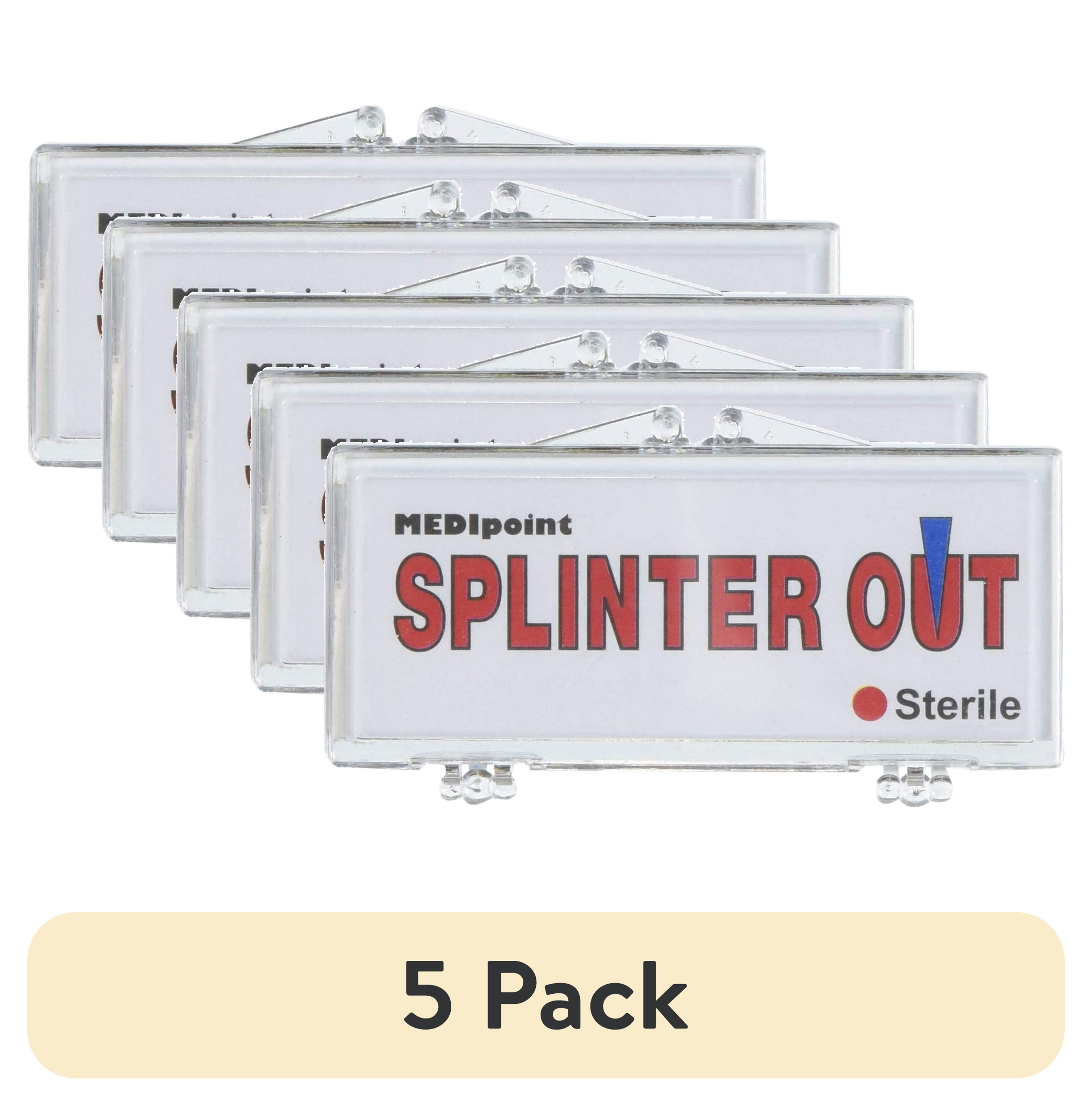 (5 pack) MEDIpoint Splinter Out -20 Individually Wrapped Lancets ...
