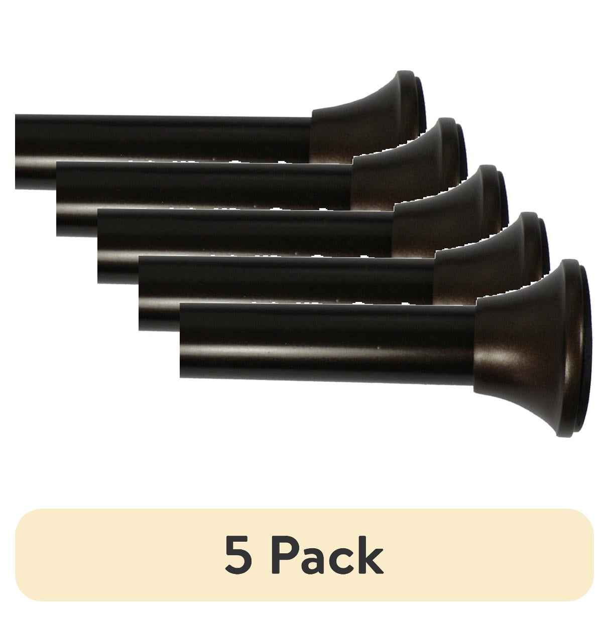 Mainstays Adjustable Curtain Tension Rod 30-52 Inch Oil Rubbed Bronze ...