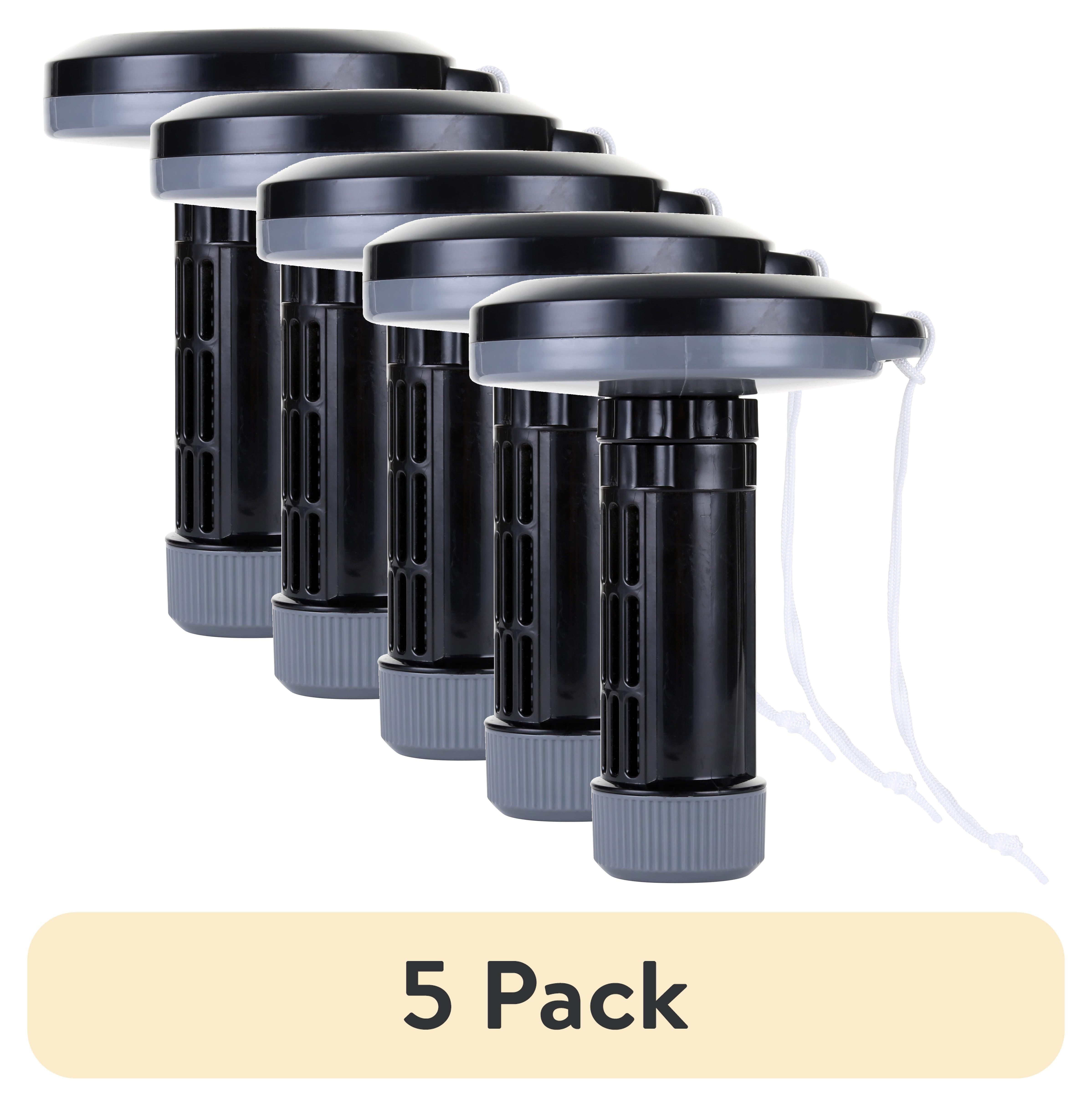 (5 pack) Mainstays ABS Black & Grey 1" Tablet Dispenser for Spas: 5.6 ...