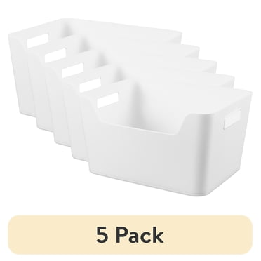 Mainstays Large Storage Bin - Plastic storage bins for home - Walmart ...