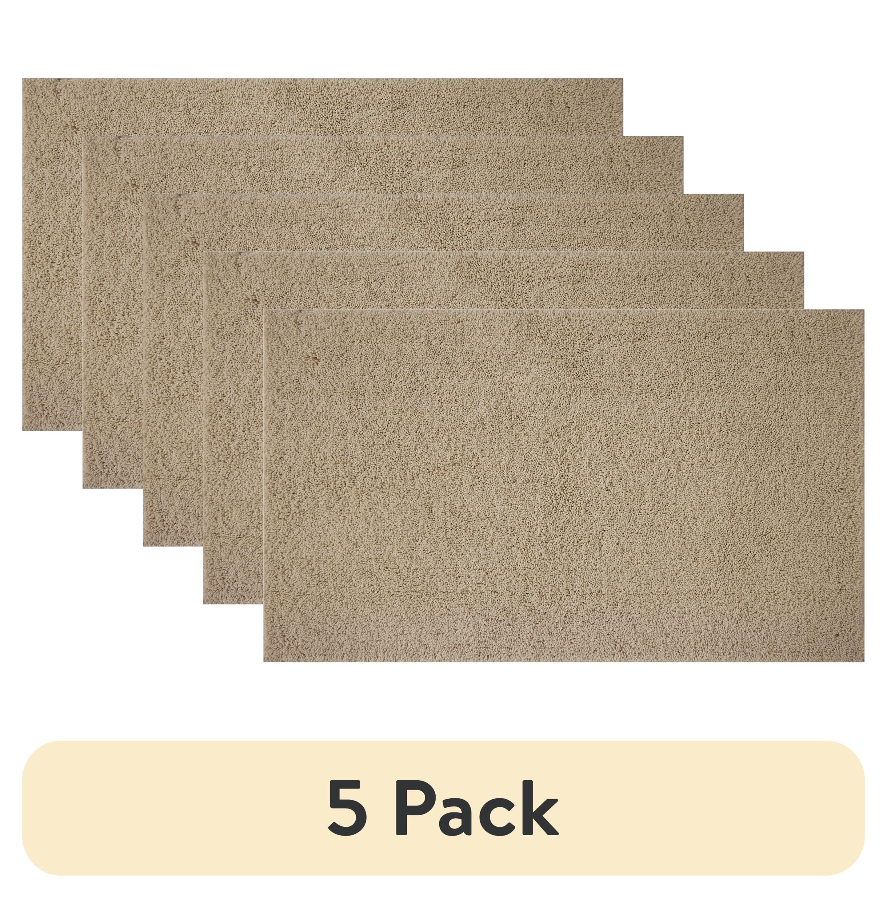Mainstays Performance Recycled Polyester Bath Rug Papyrus Beige 20 x 34 ...