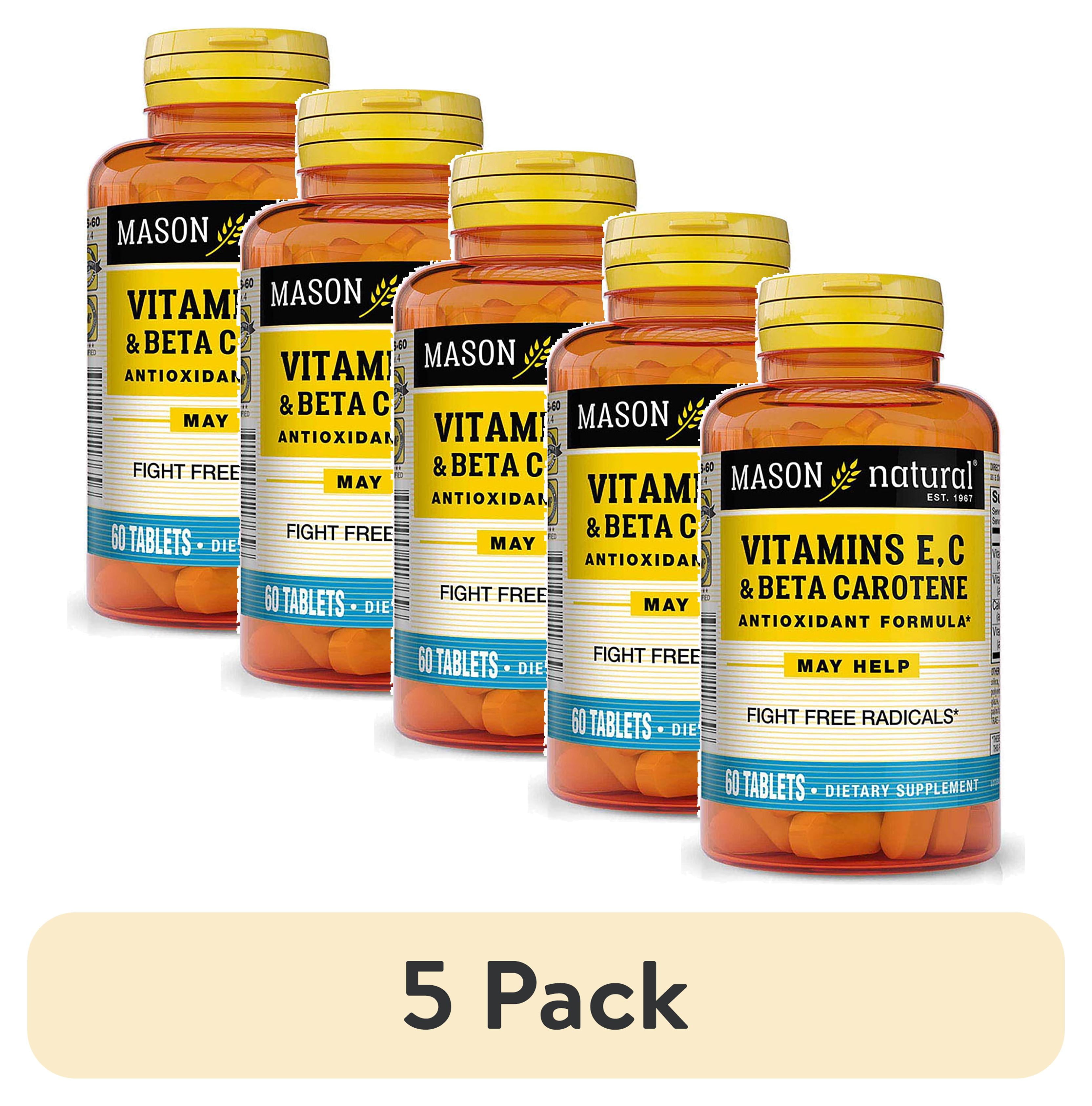 Vitamin E, & A (5 pack) - Vitamin packs for pharmacies - Walmart ...