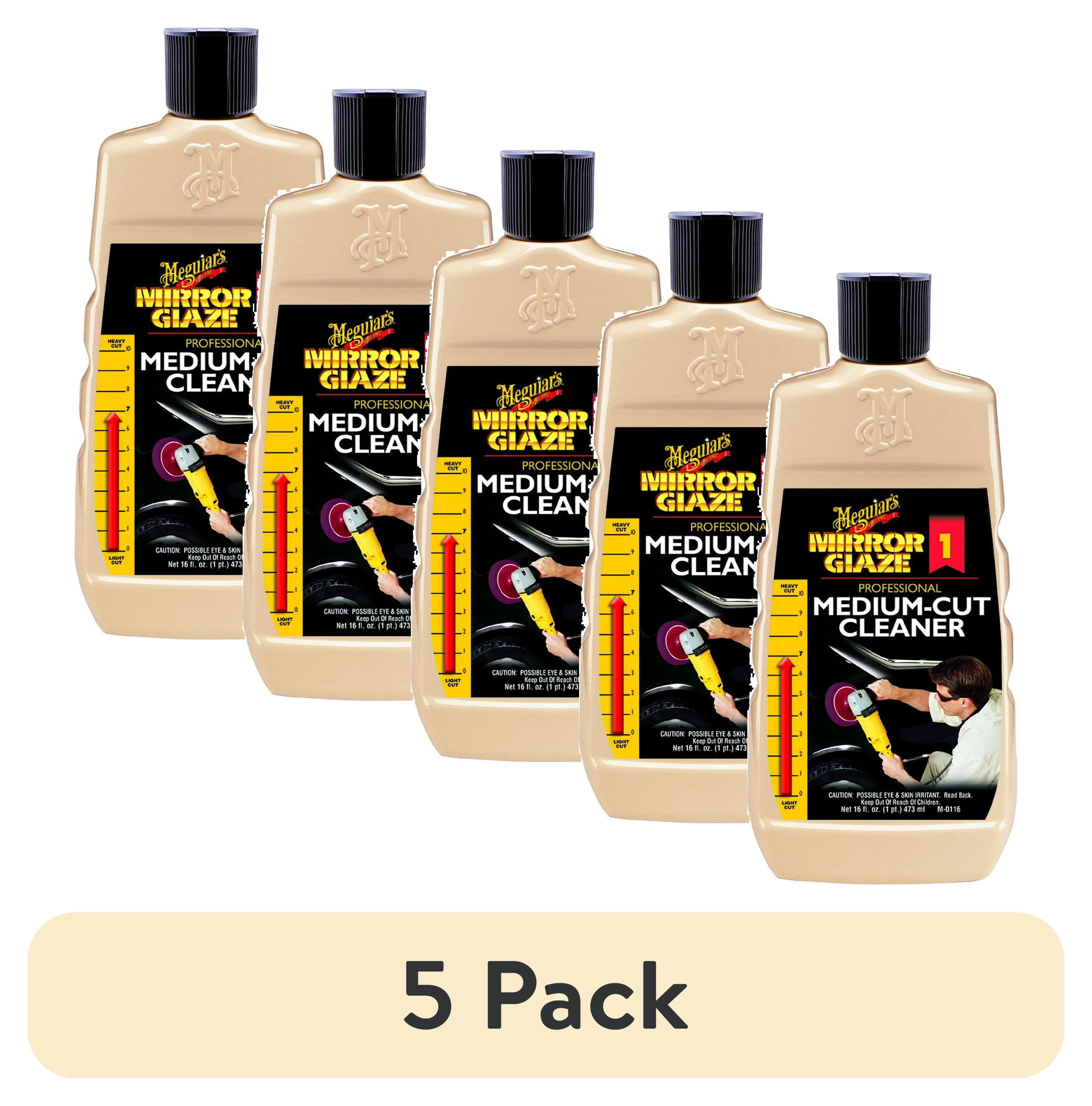 (5 pack) Meguiars M0116 Mirror Glaze Polishing Compound CAR CLEANER ...