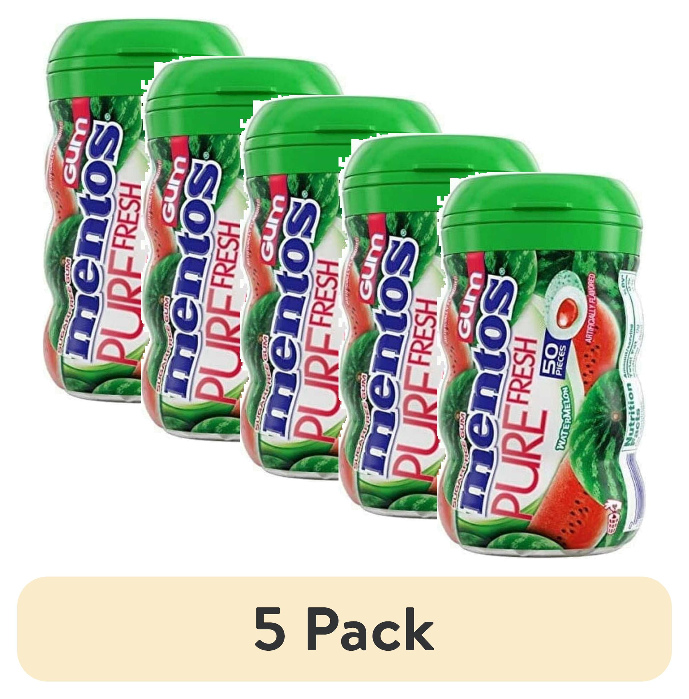 (5 pack) Mentos Pure Fresh Sugar-Free Chewing Gum With Xylitol ...