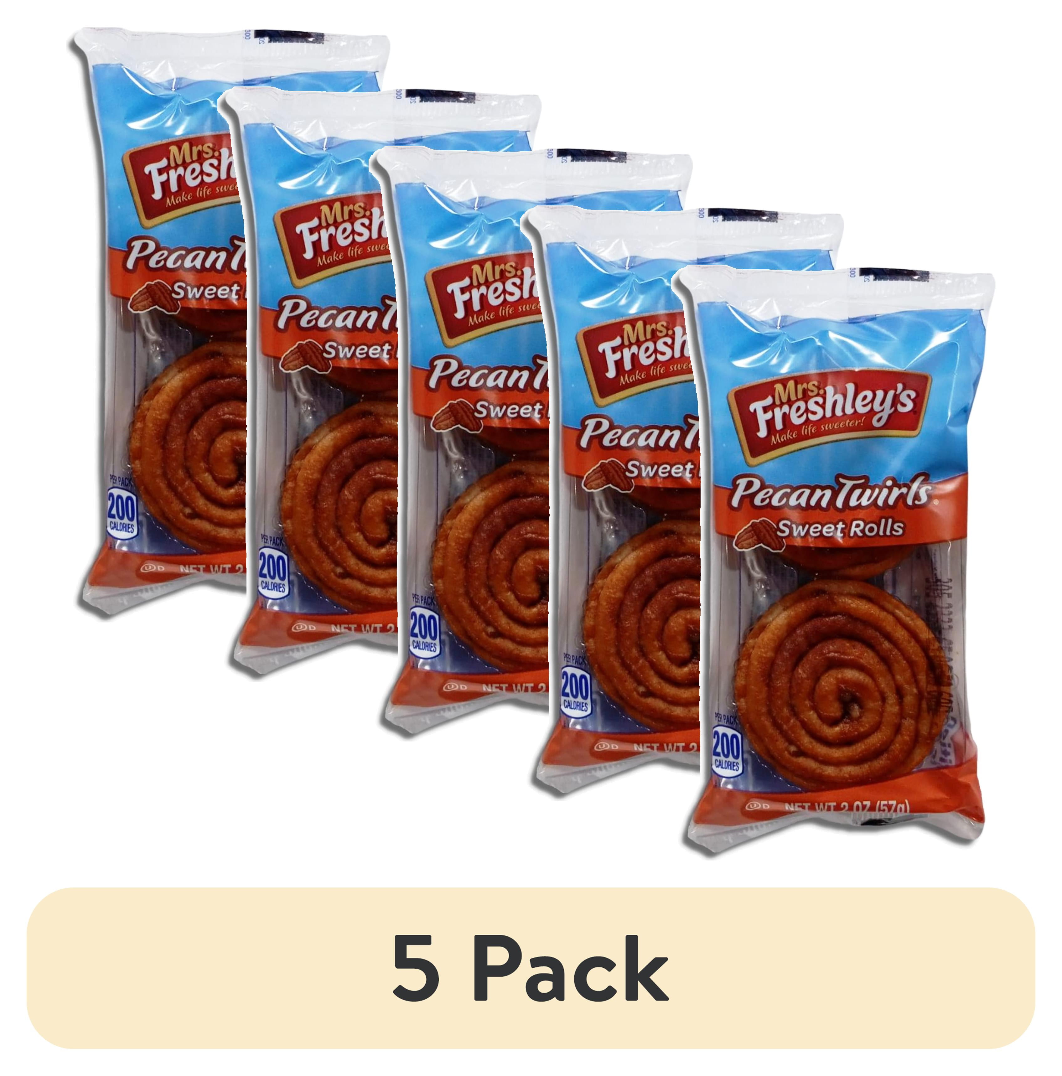 (5 pack) Mrs. Freshley's Pecan Sweet Rolls, 12 Packs (24 Total Sweet ...