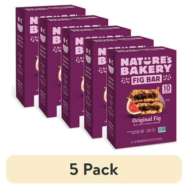 Nature's Bakery Fig Bar, Variety Pack, 2 oz, 40 Count - Walmart.com