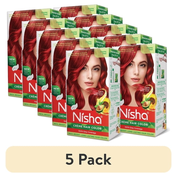 Flame Hair Color