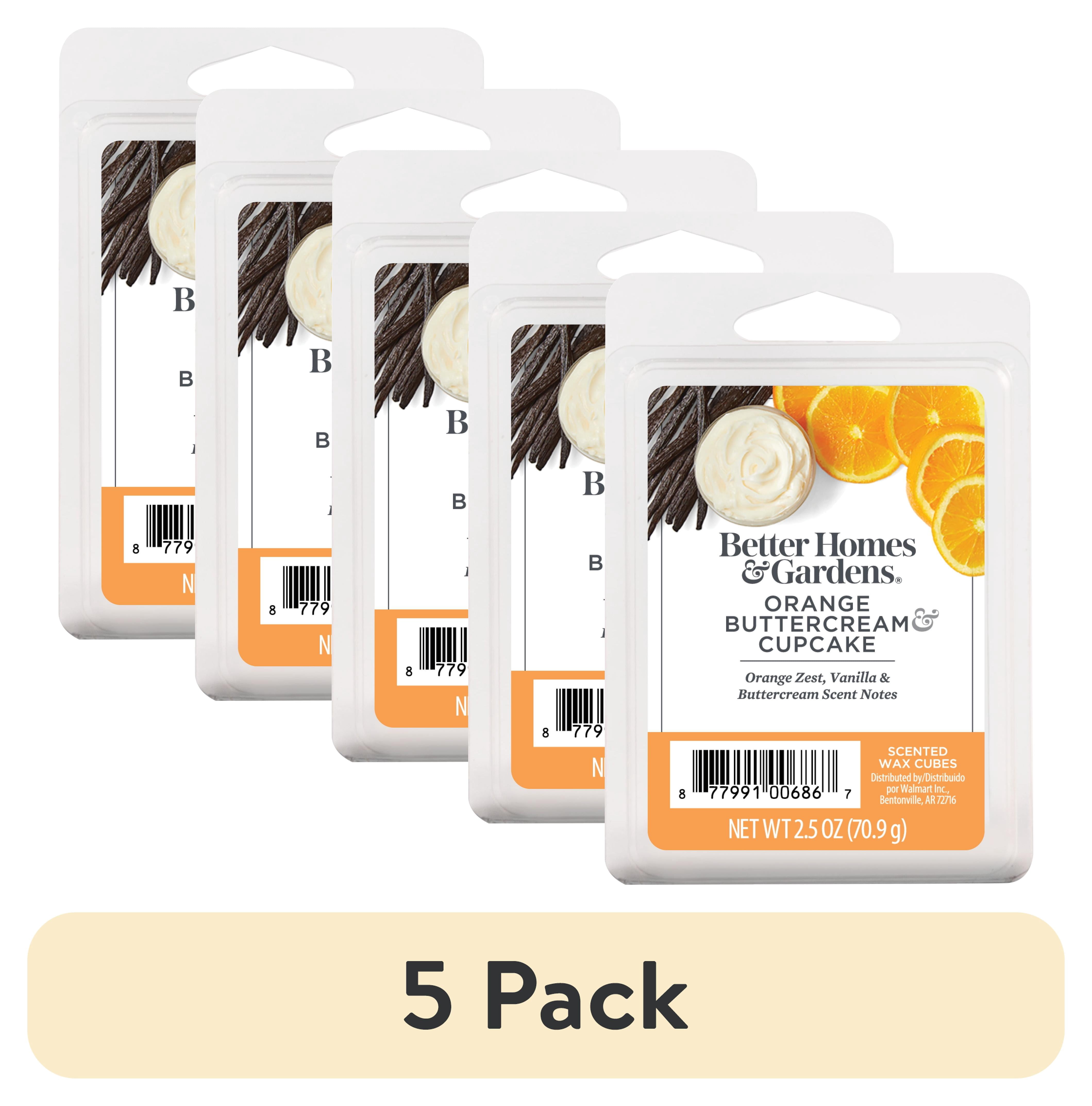 Better Homes Orange Buttercream Cupcake Scented Wax Melts - Walmart.com