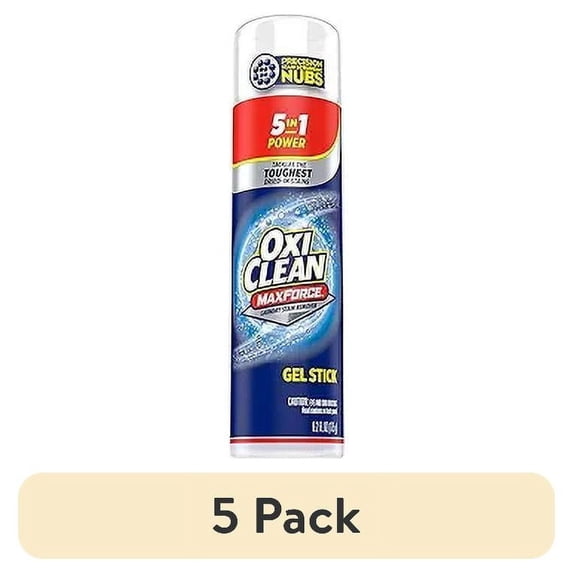 (5 pack) OxiClean Max Force Gel Stick - Concentrated Laundry Stain ...