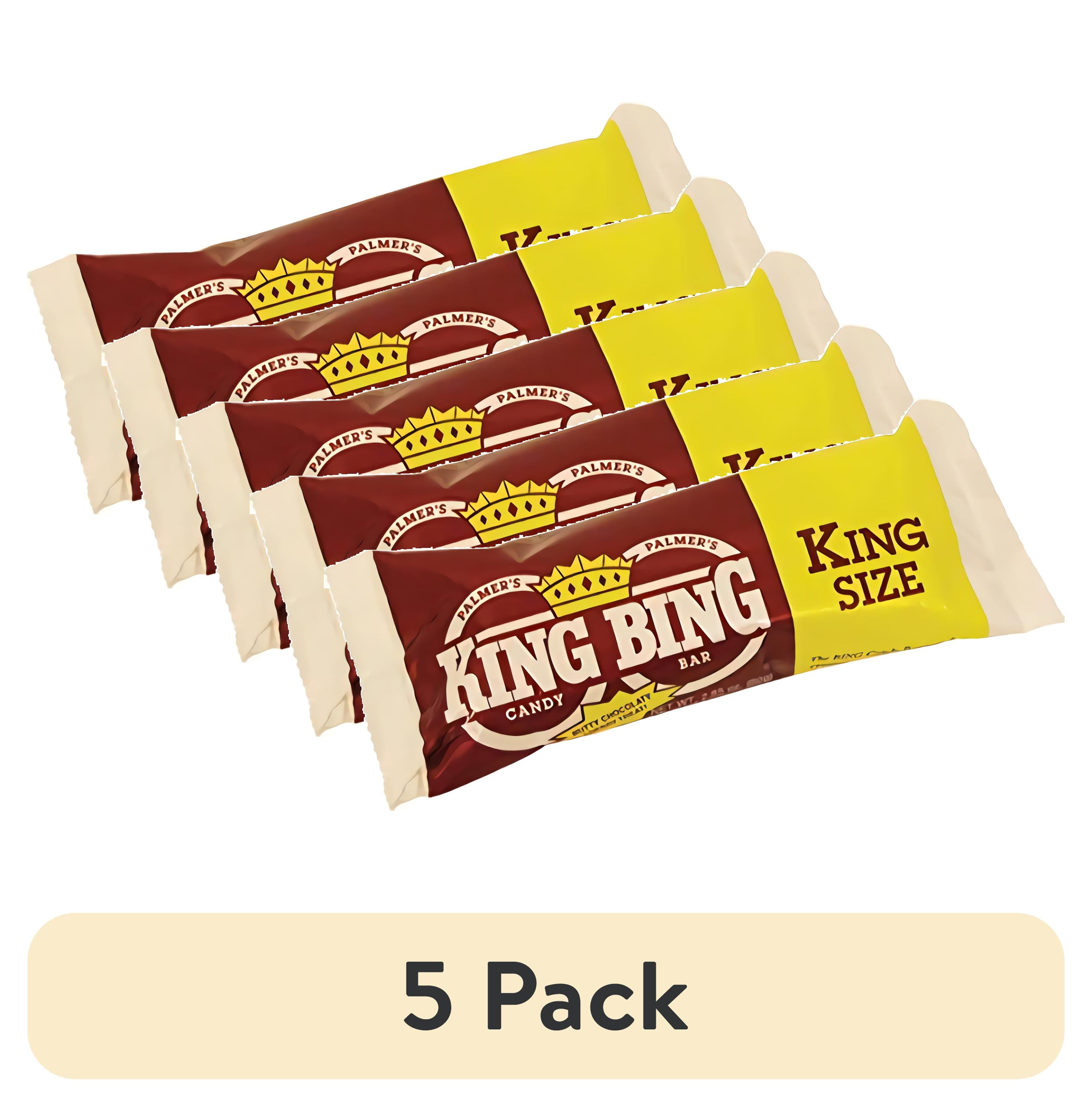 (5 pack) Palmer's King Bing Candy Bar Chocolate Covered Cherry Candy ...
