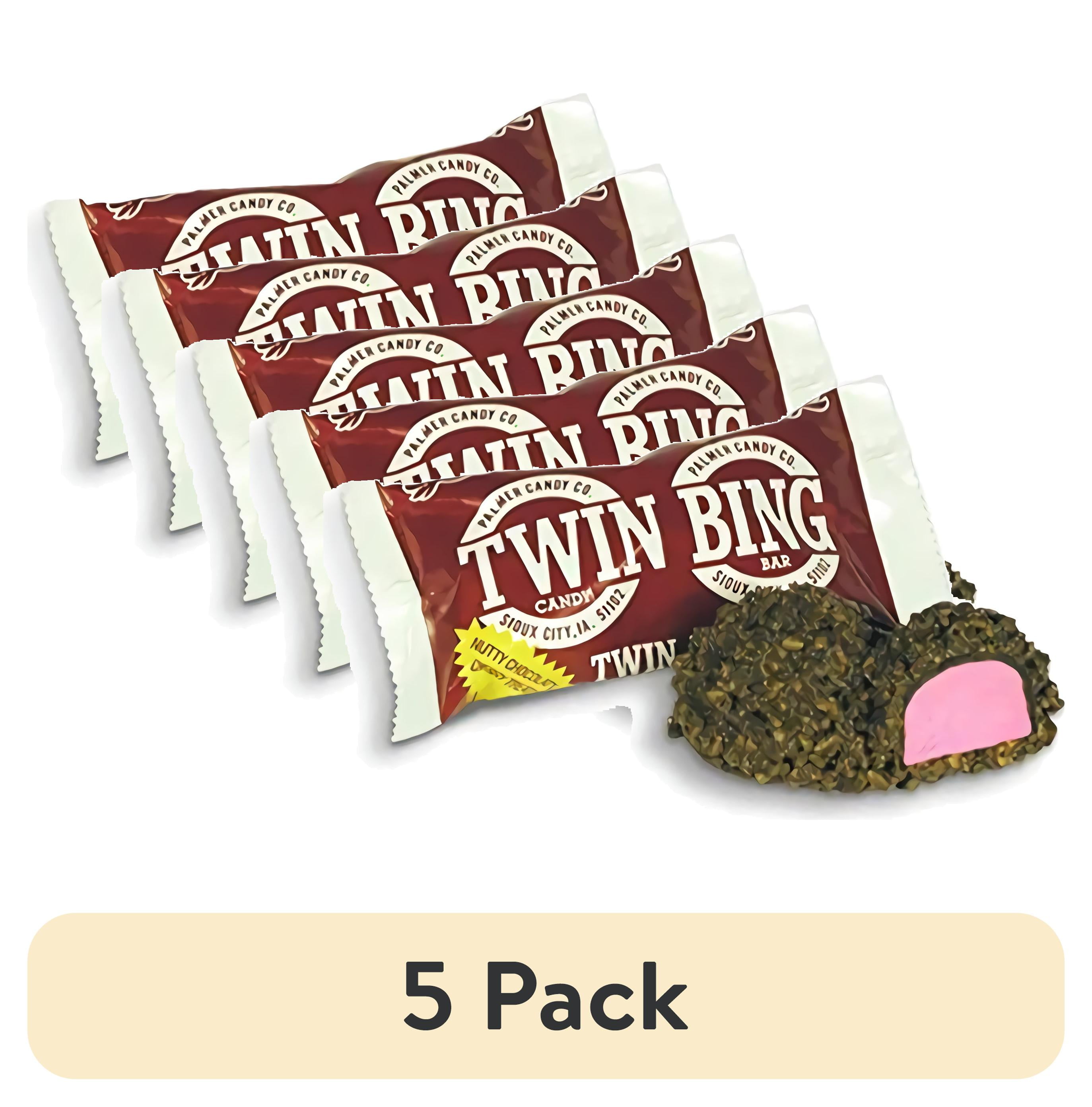 (5 pack) Palmers Twin Bing Candy Bars (12-Pack) - Chocolate Covered ...