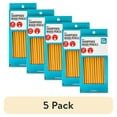 (5 pack) Pen+Gear #2 HB Sharpened Wood Pencils, Yellow, 24 Count ...