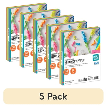 Pacon Laser Bond Paper - Neon Yellow - 100 Sheets/Pack - Yellow | Packs ...