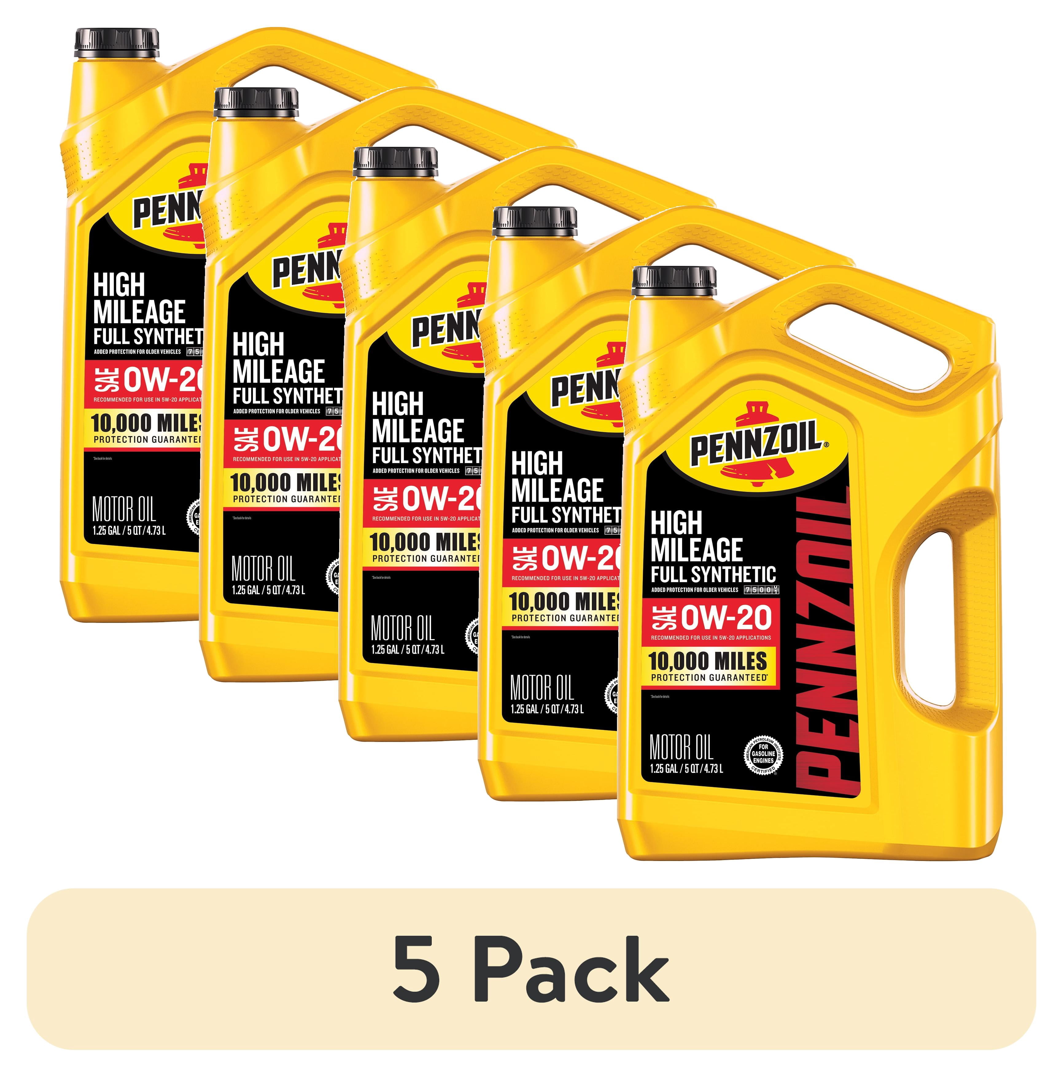 Pennzoil 5Q High Mileage | Transport machinery oil - Walmart Business ...