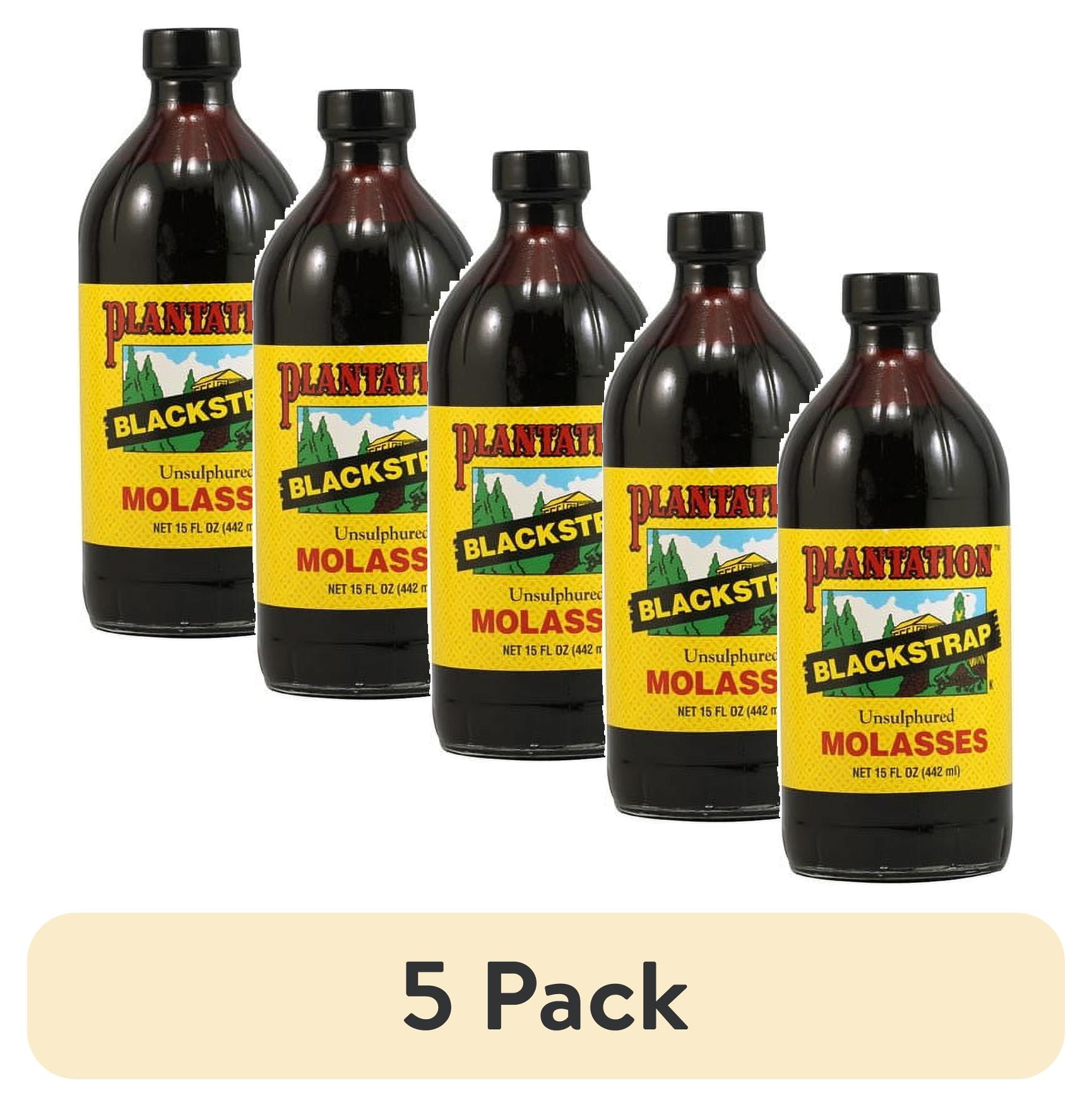 (5 pack) Plantation Blackstrap Molasses, 15 Fl Oz - Walmart.com