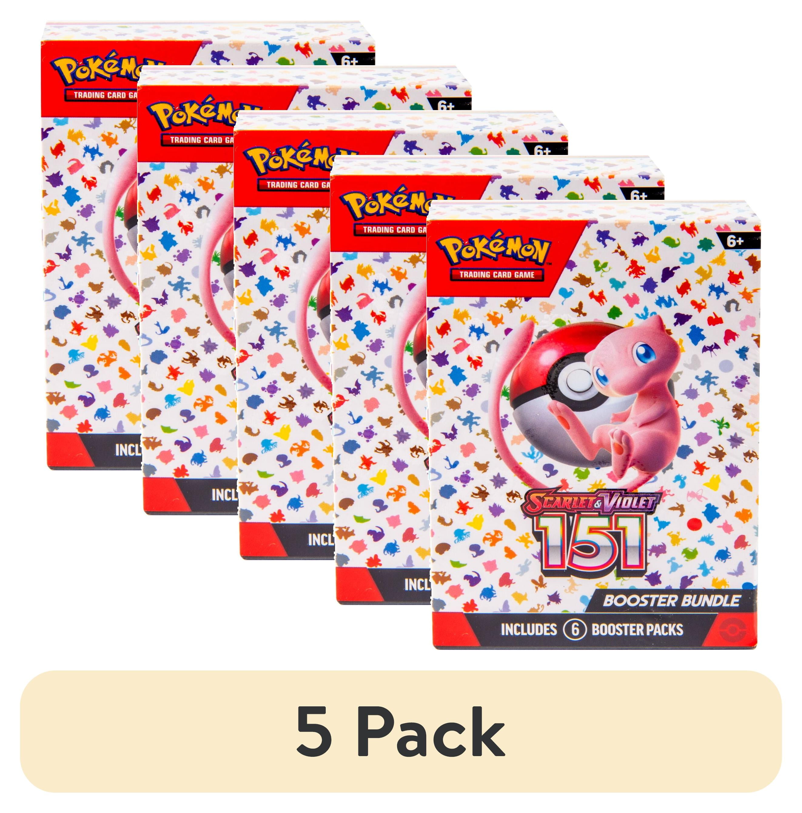 (5 pack) Pokémon Trading Card Games Scarlet & Violet 3.5 151 Booster ...