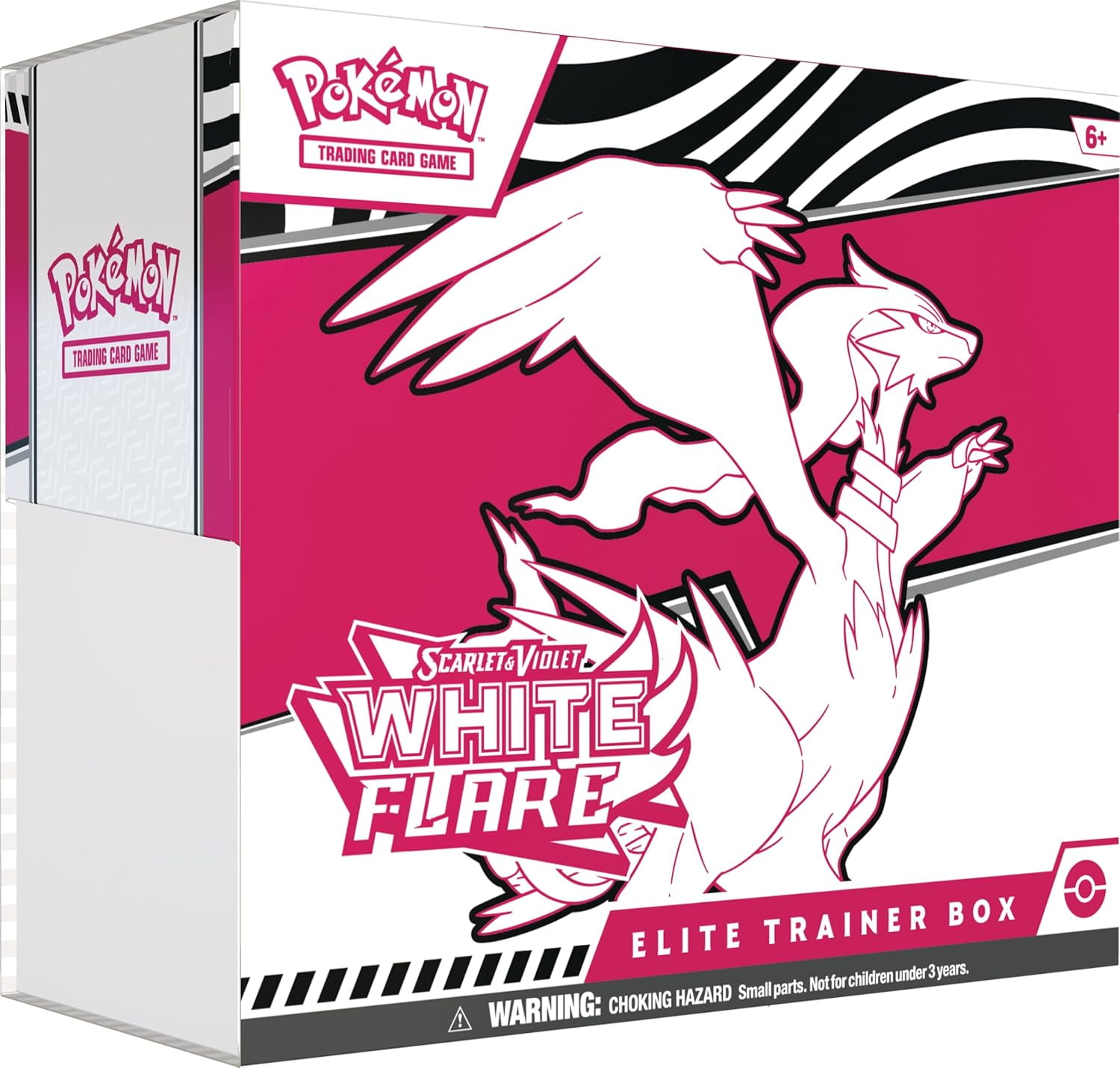 (5 pack) Pokemon Trading Cards Scarlet & Violet 10.5 White Flare Elite ...
