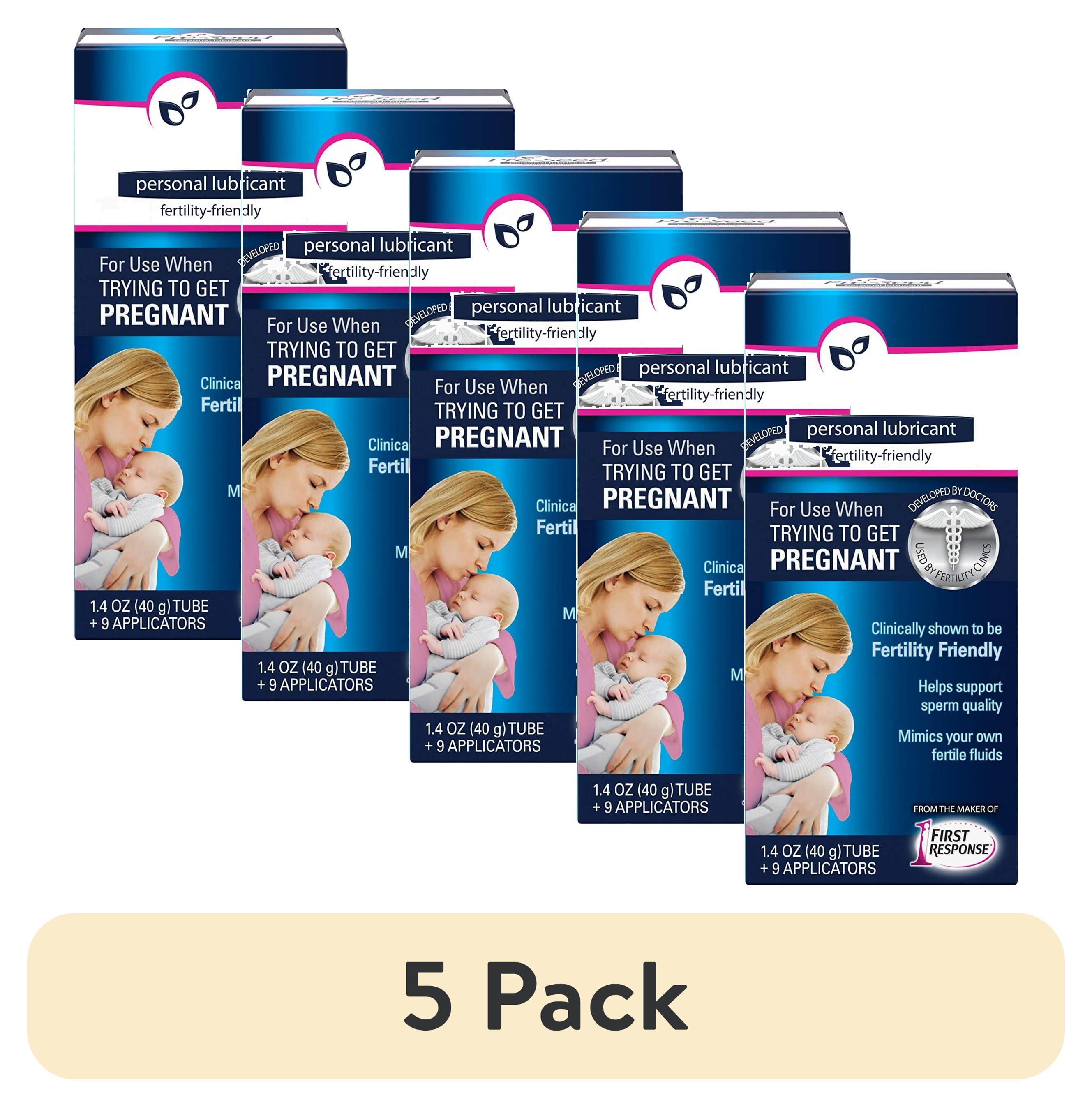 (5 pack) Pre-Seed Fertility-Friendly Personal Lubricant Conception 1.4 ...