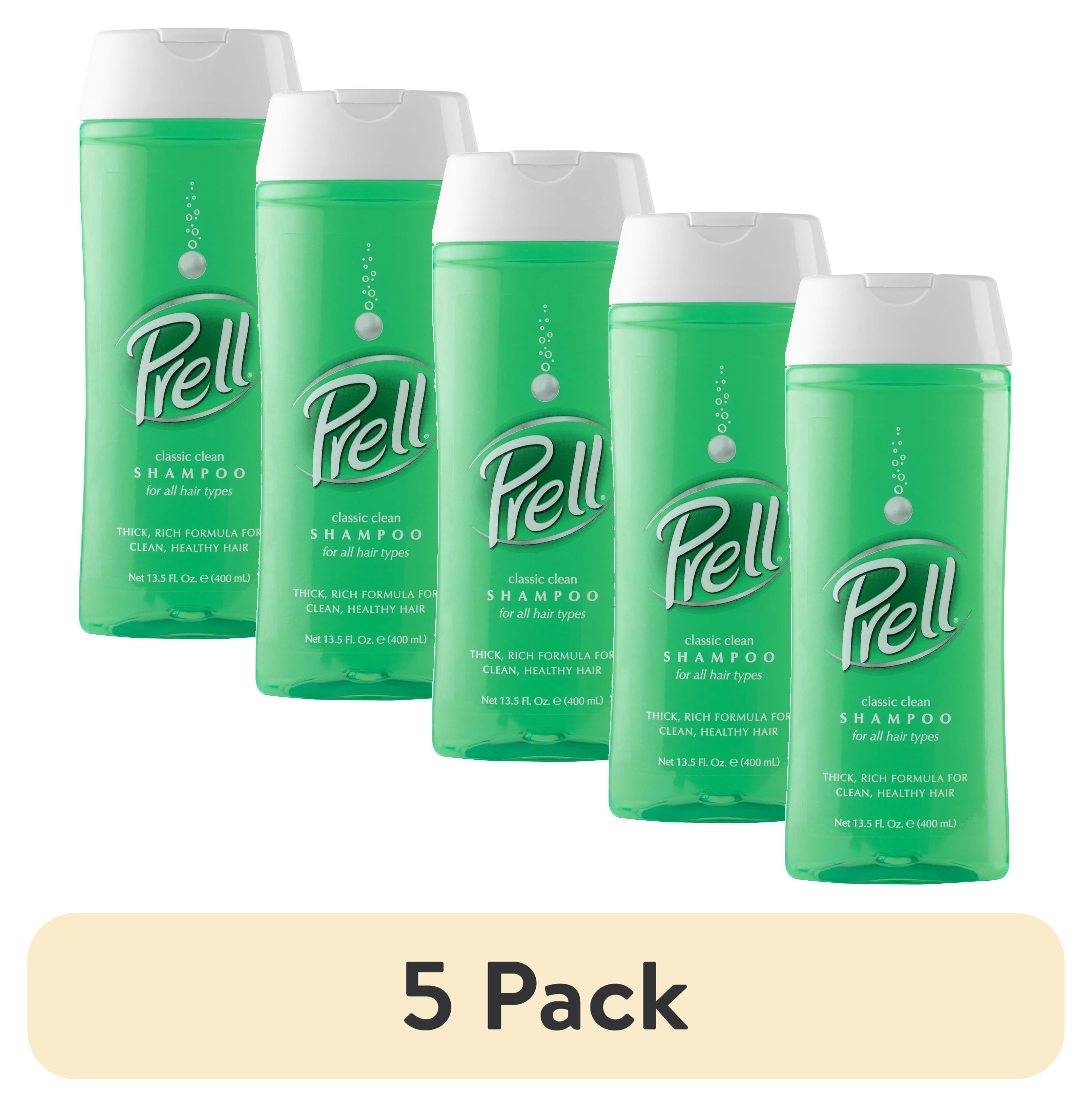 (5 pack) Prell Shampoo Classic 13.5 oz., All Hair Types, Adult ...