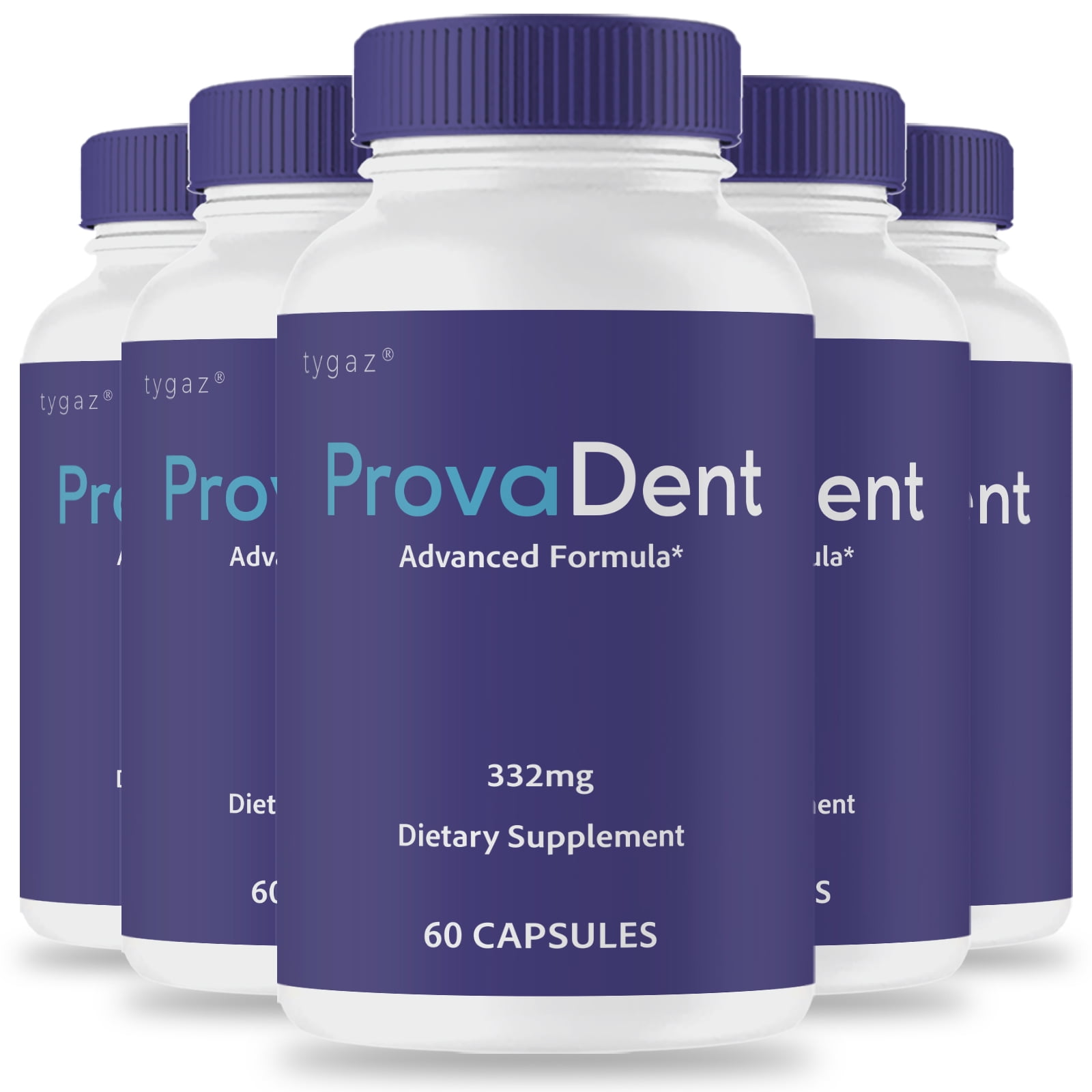 (5 pack) ProvaDent - Prova Dent Pill Supplement - Walmart Business Supplies