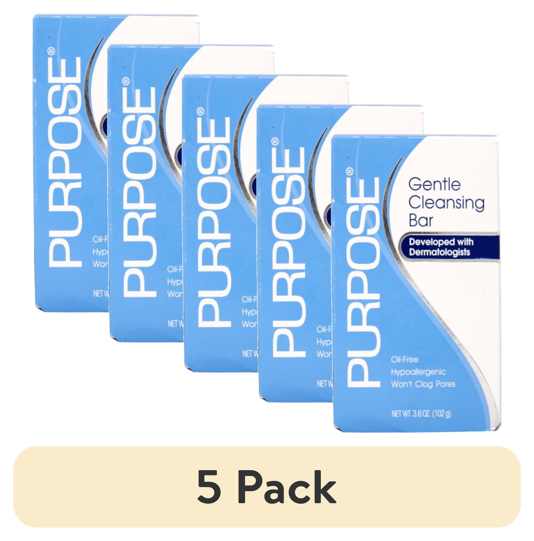 (5 pack) Purpose Gentle Cleansing Bar - 3.6 oz - Walmart.com