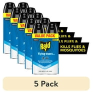 Raid Max Dry Fogger, Deep-Penetrating Insect Killer for Home, Pack of 6 ...