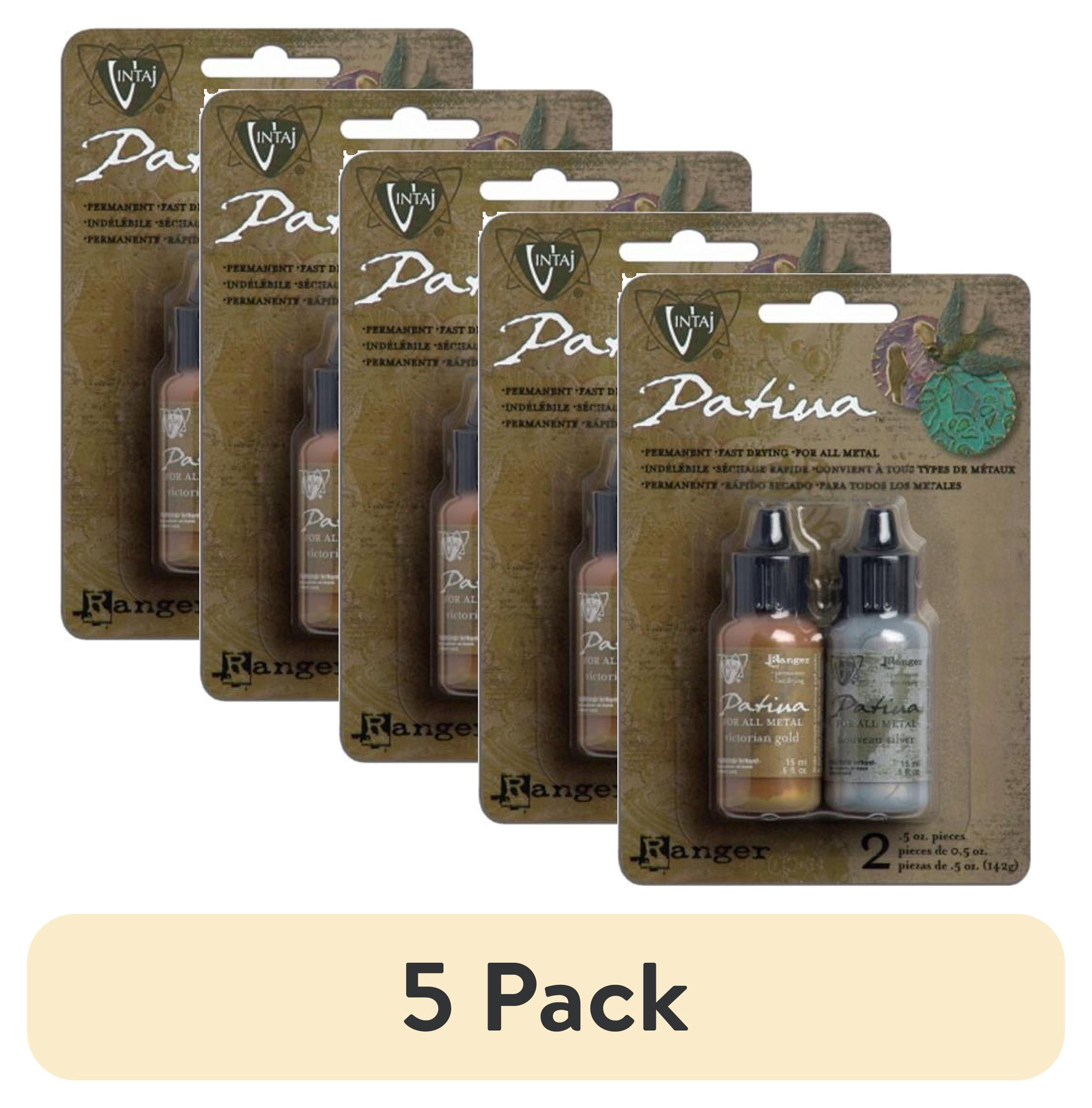 (5 pack) Ranger Vintaj Patina Kit, Treasured Heirloom Collection ...