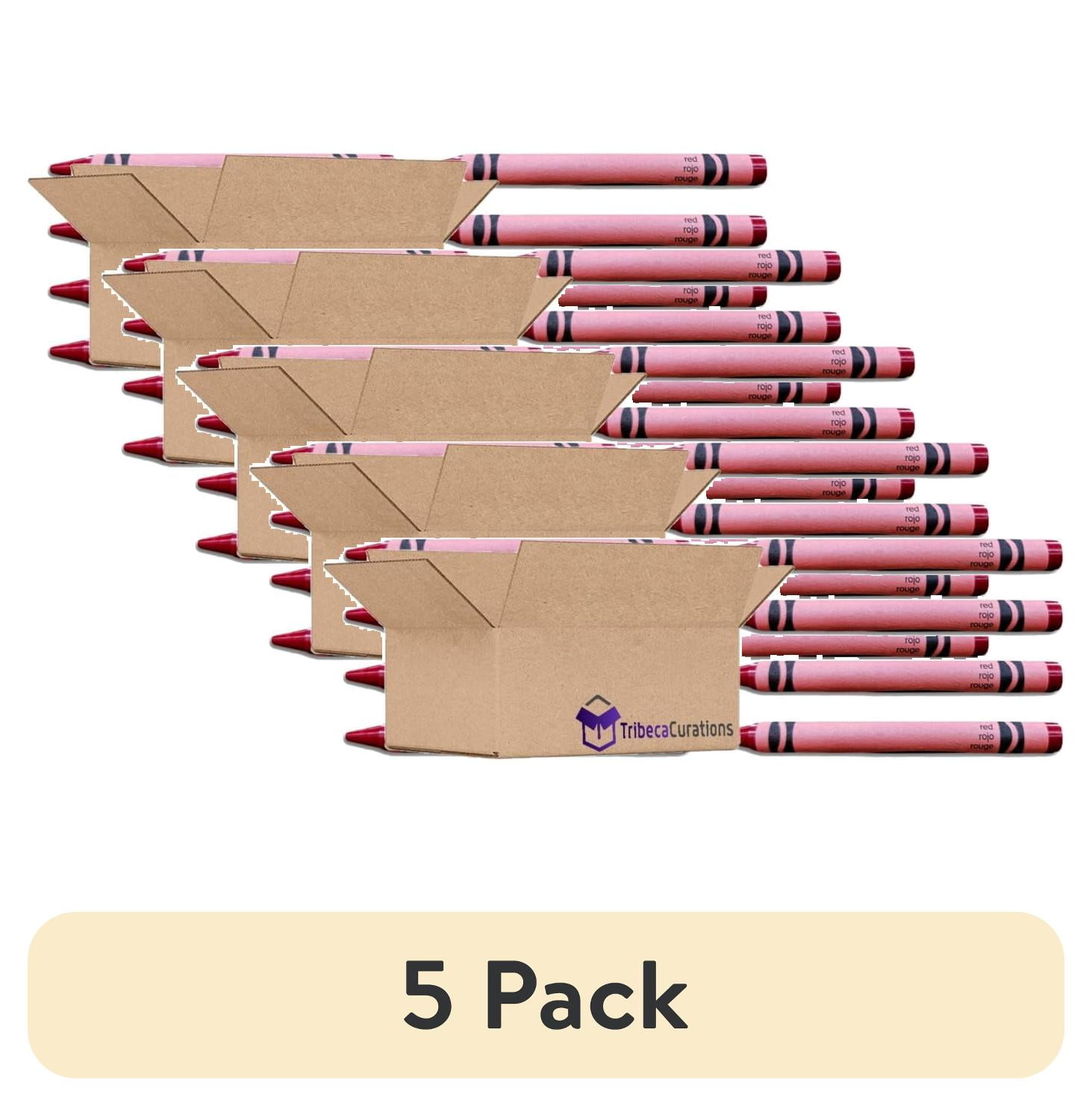(5 pack) Red Crayon Bulk Value Pack | d 100 Count - Walmart.com